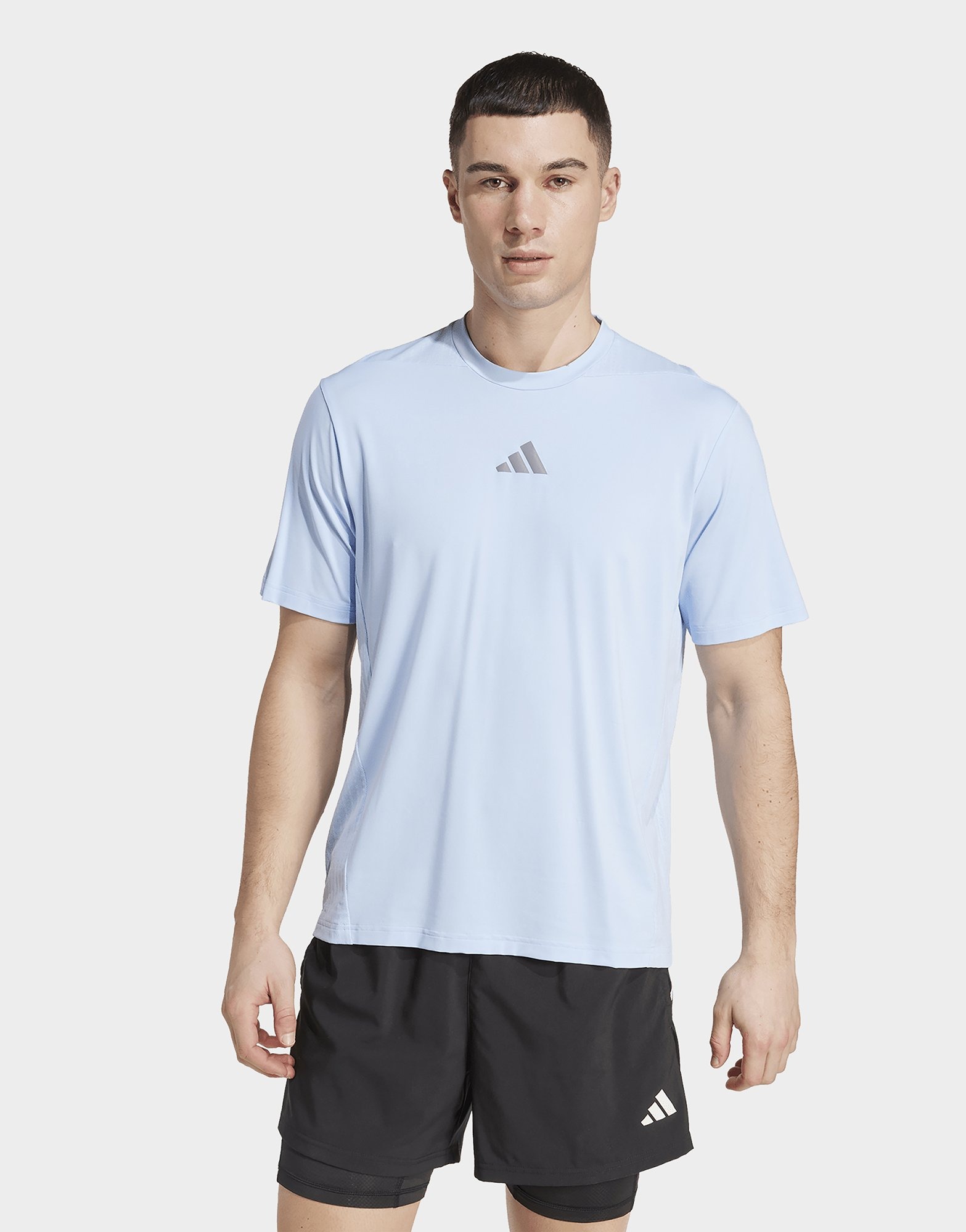 Blue adidas Designed-for-Training Intensity Tee | JD Sports UK