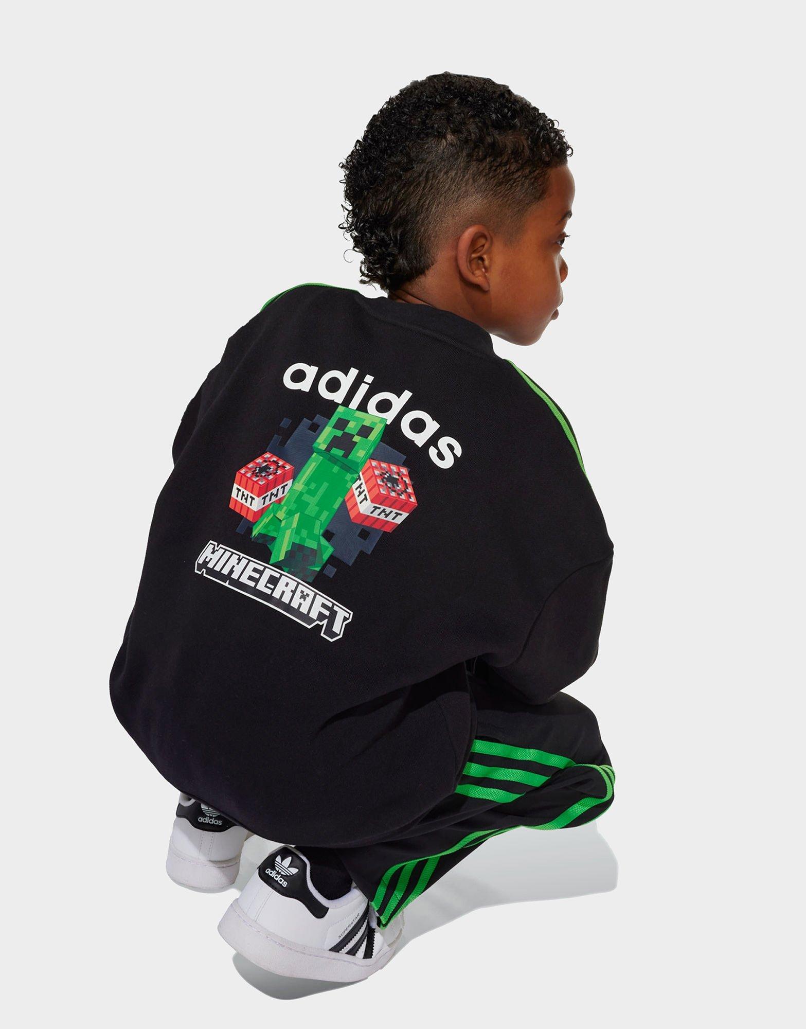 Black adidas Adidas Minecraft Crew Set Kids | JD Sports UK