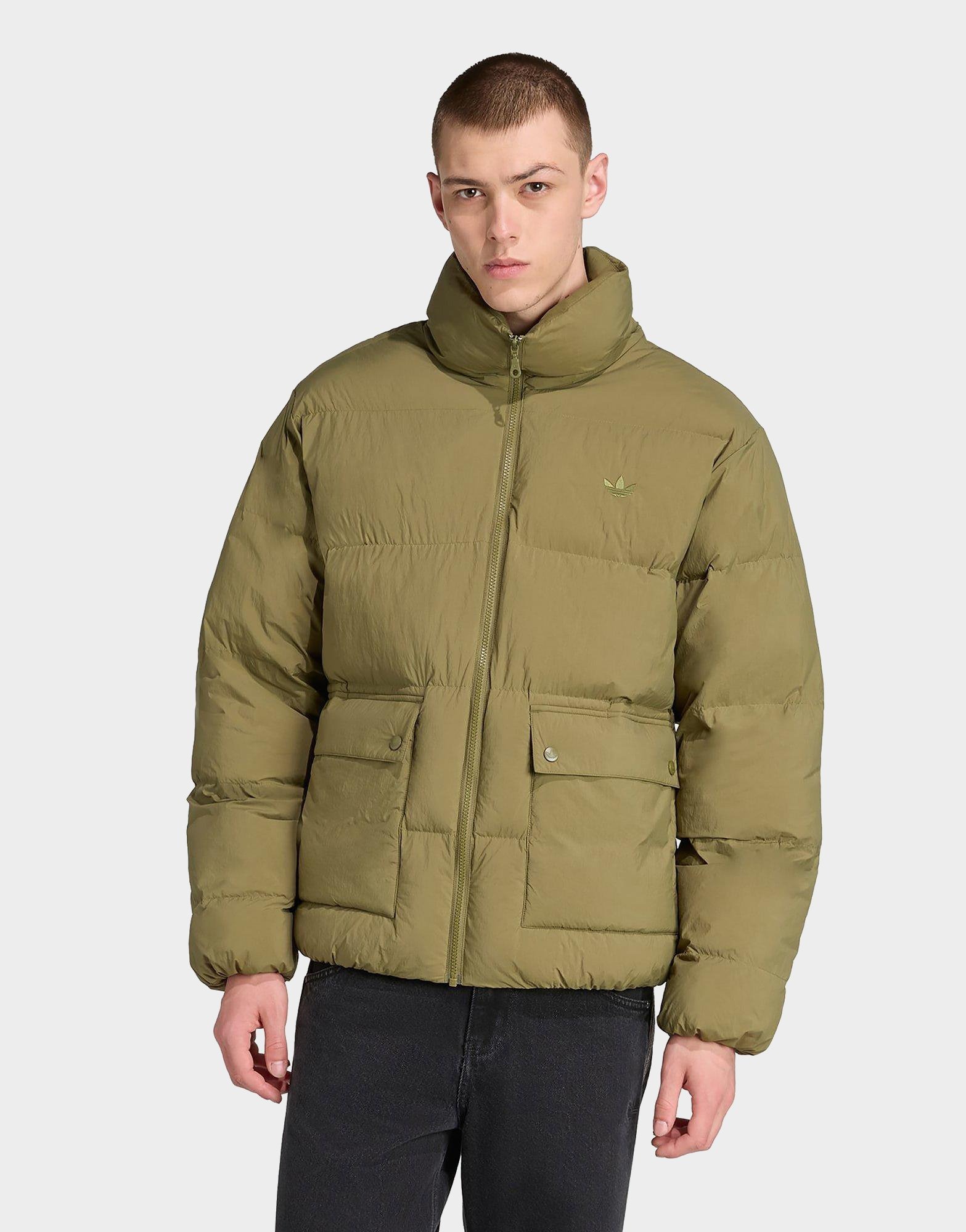 Green adidas adidas Originals Synthetic Down Puffer | JD Sports UK