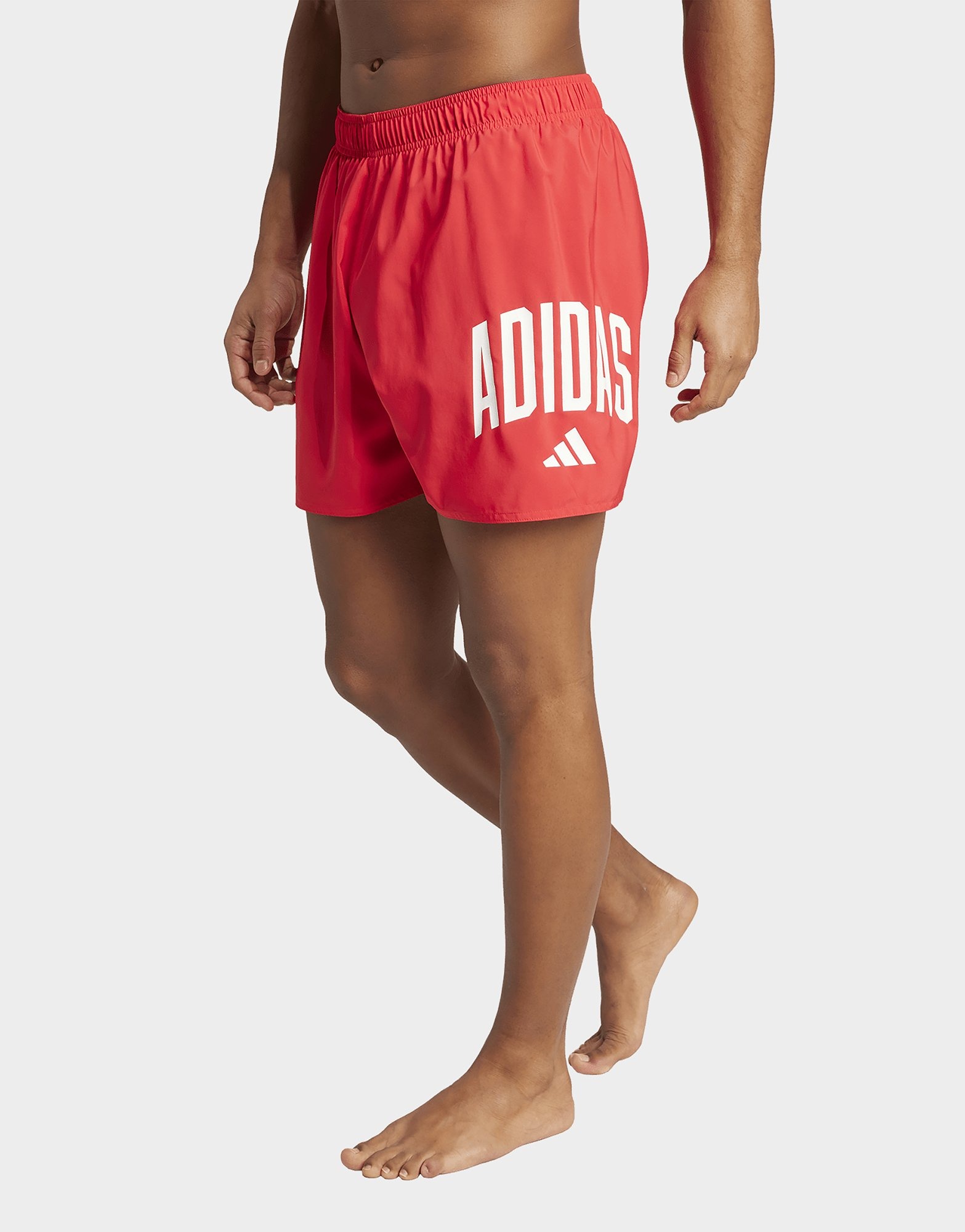 adidas Short de Bain adidas Logo 5 Pouces Rouge- JD Sports France