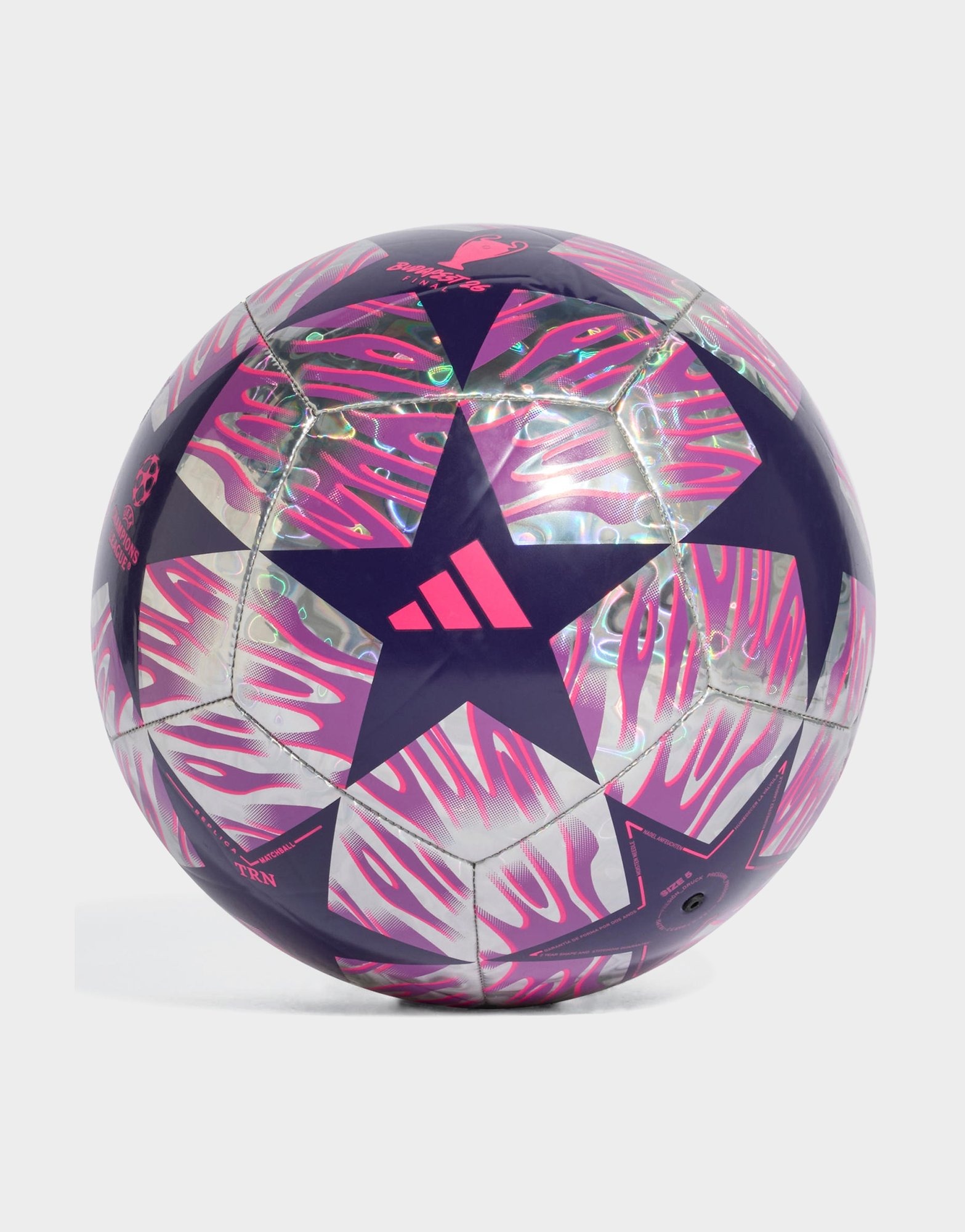 Multicolor adidas UEFA Champions League Final Training Foil Ball | JD ...