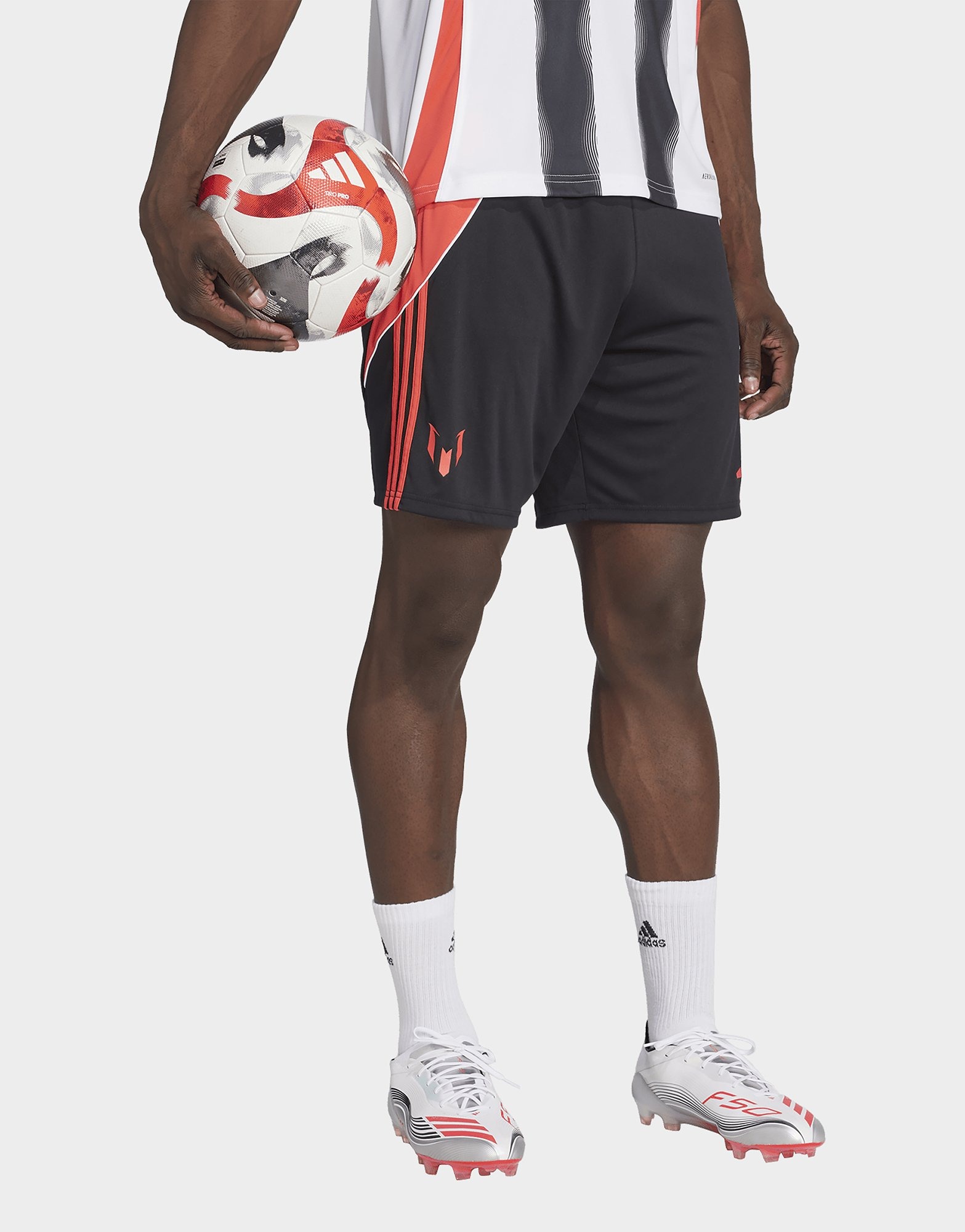 adidas Short Messi Noir- JD Sports France