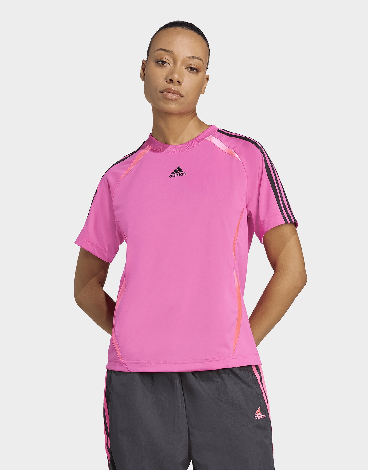 Pink adidas Adicolor Teamgeist Loose Tee | JD Sports UK