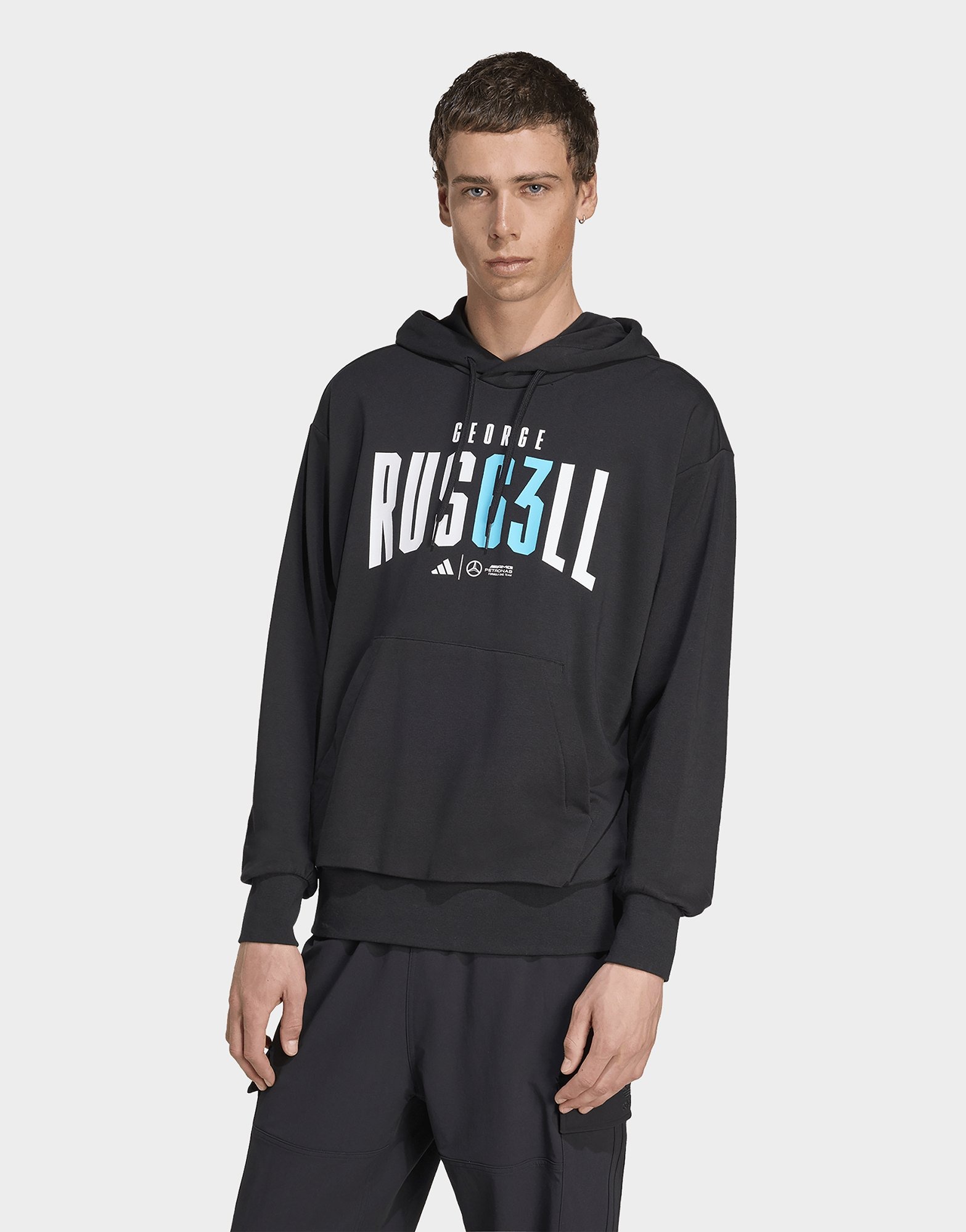 adidas Mercedes - AMG Petronas Formula One Team George Russell Hoodie ...