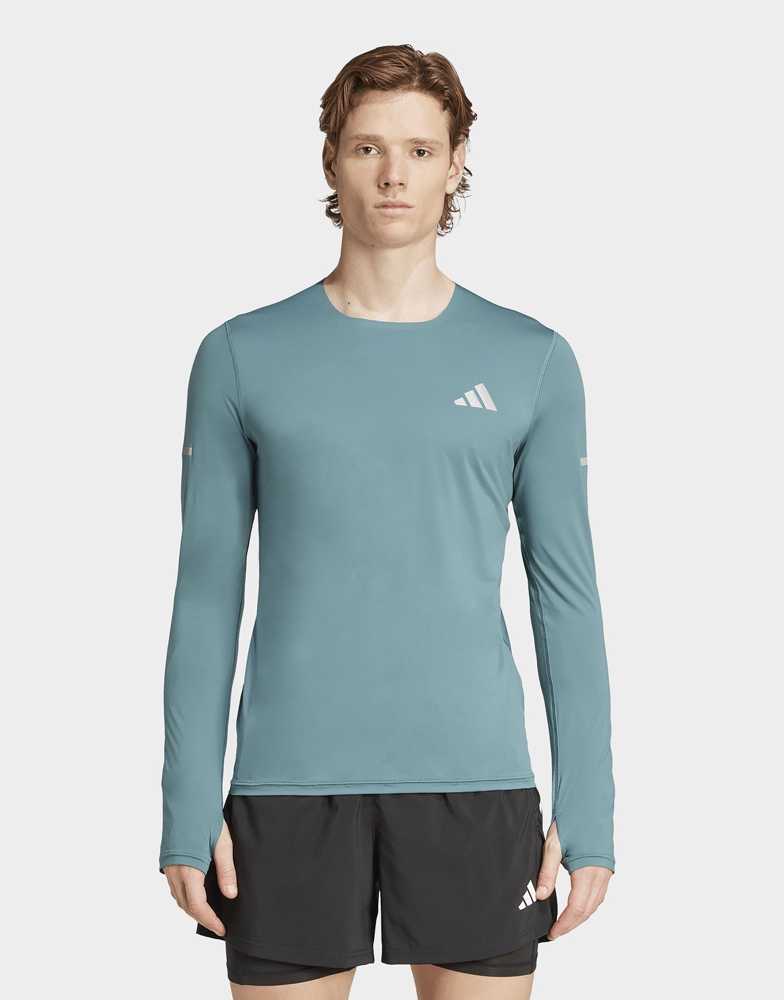 Green adidas Adi365 Running CLIMACOOL+ Longsleeve | JD Sports UK