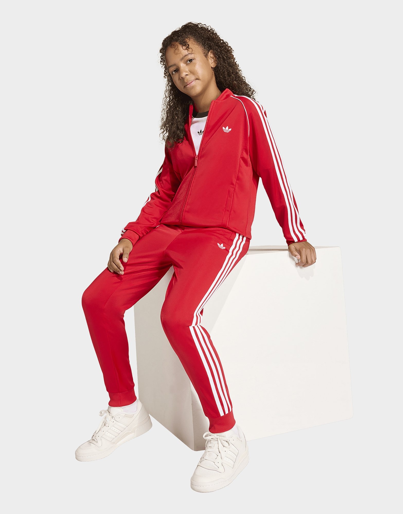adidas Veste de survêtement SST Rouge- JD Sports France