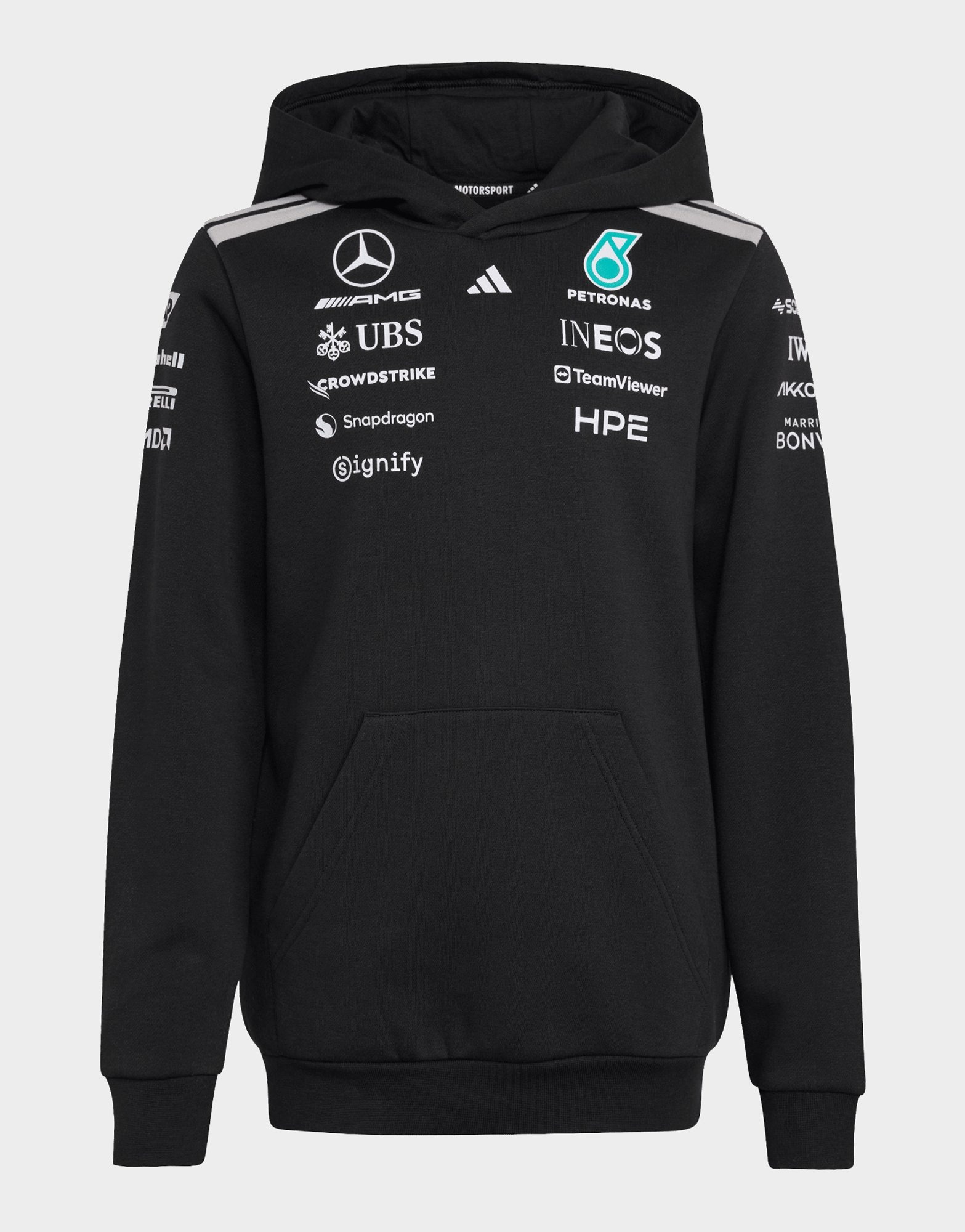 adidas MERCEDES - AMG PETRONAS FORMULA 1 TEAM DRIVER HOODIE Schwarz ...