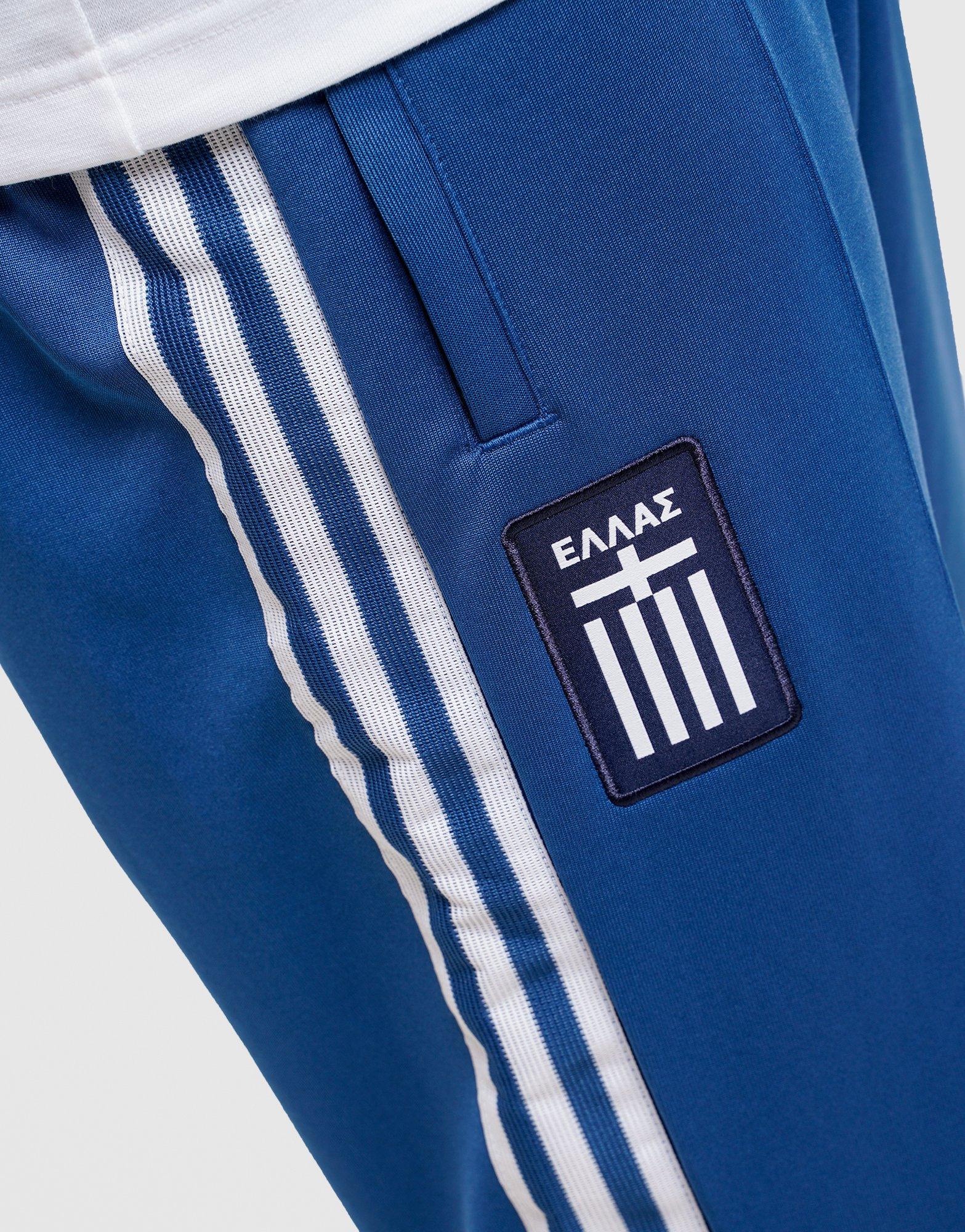 Blue adidas Greece Originals Track Pants | JD Sports UK