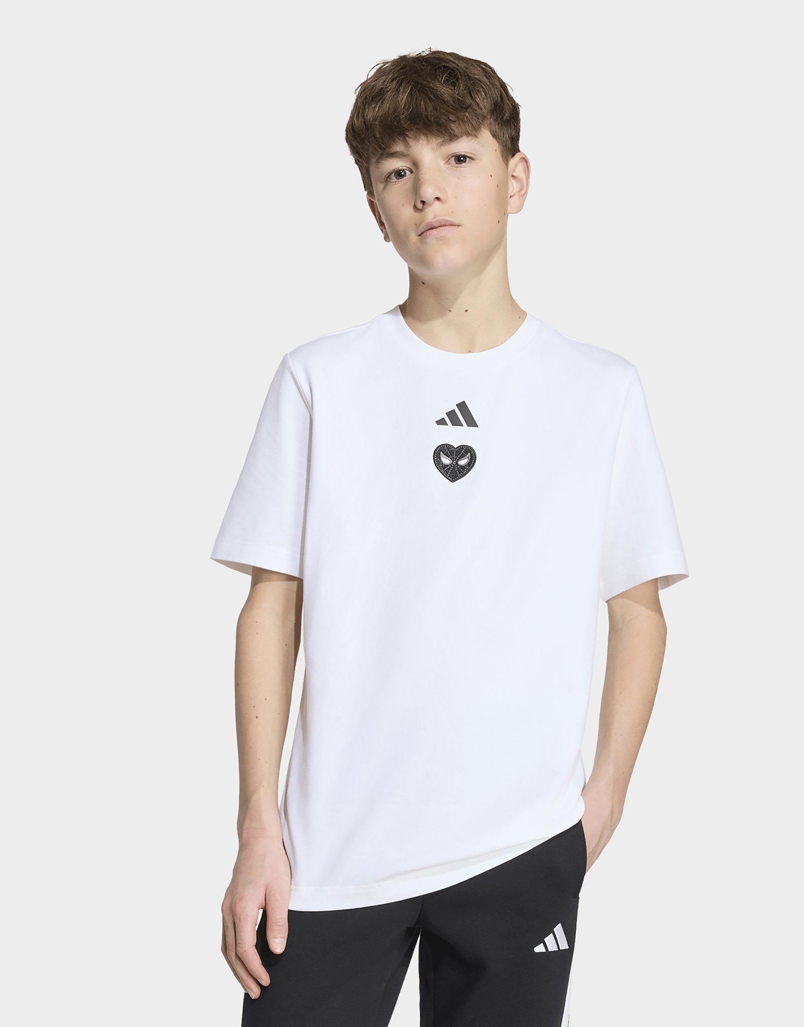 White adidas adidas Marvel Spider-Man Graphics Tee | JD Sports UK