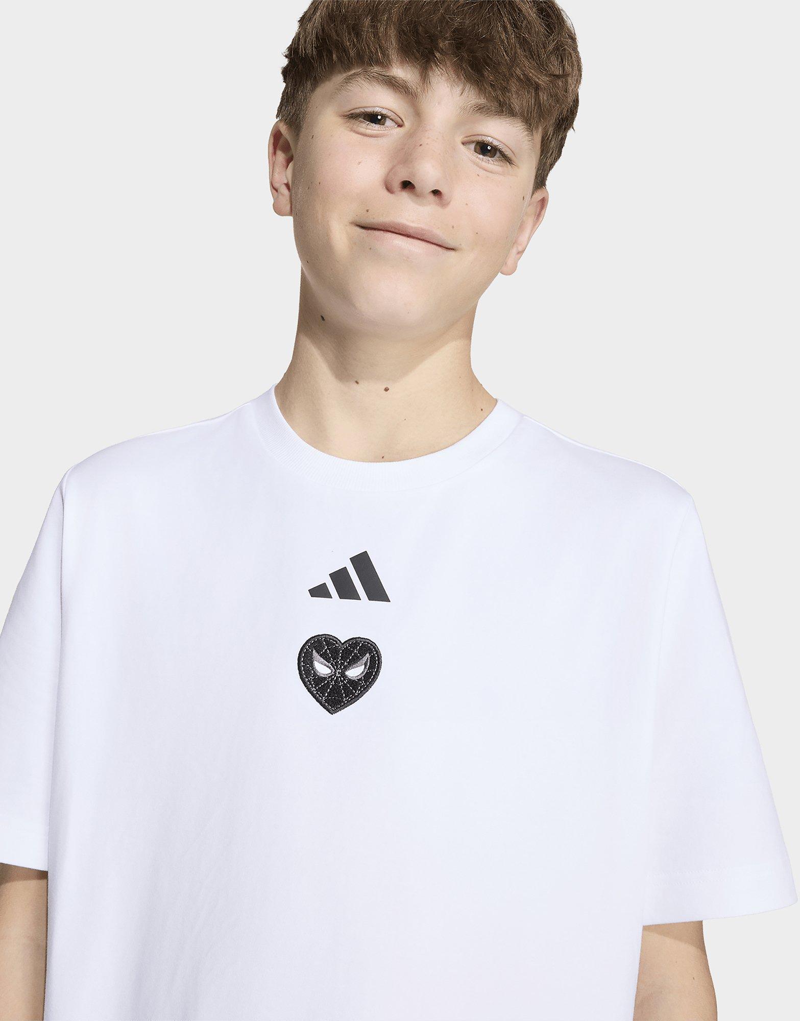 White adidas adidas Marvel Spider-Man Graphics Tee | JD Sports UK
