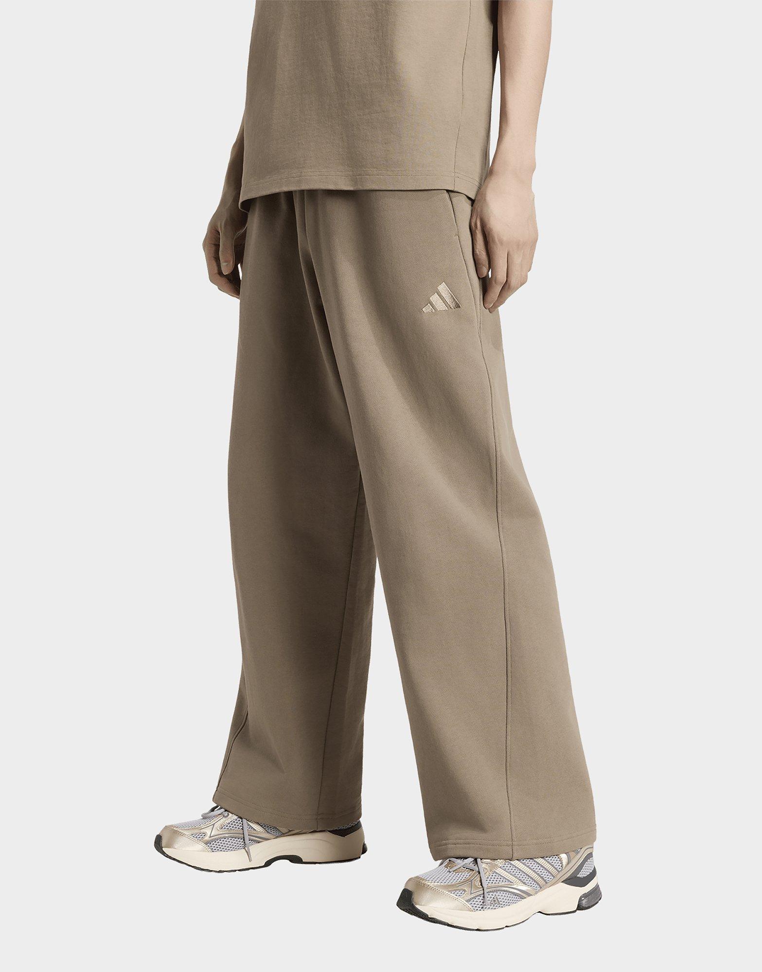 Brown adidas ADIDAS KIT SMALL LOGO WIDE PANT | JD Sports UK