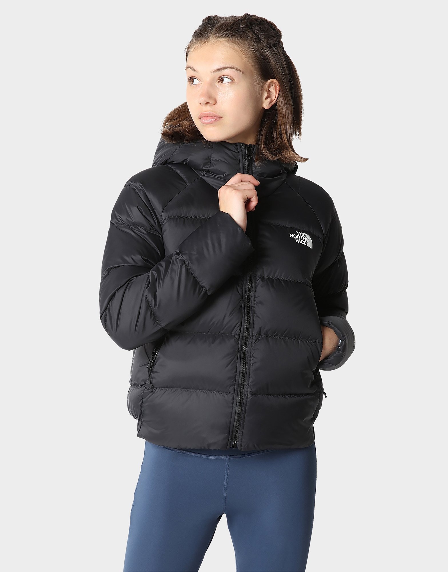 Black The North Face Hyalite Down Hooded Jacket | JD Sports UK