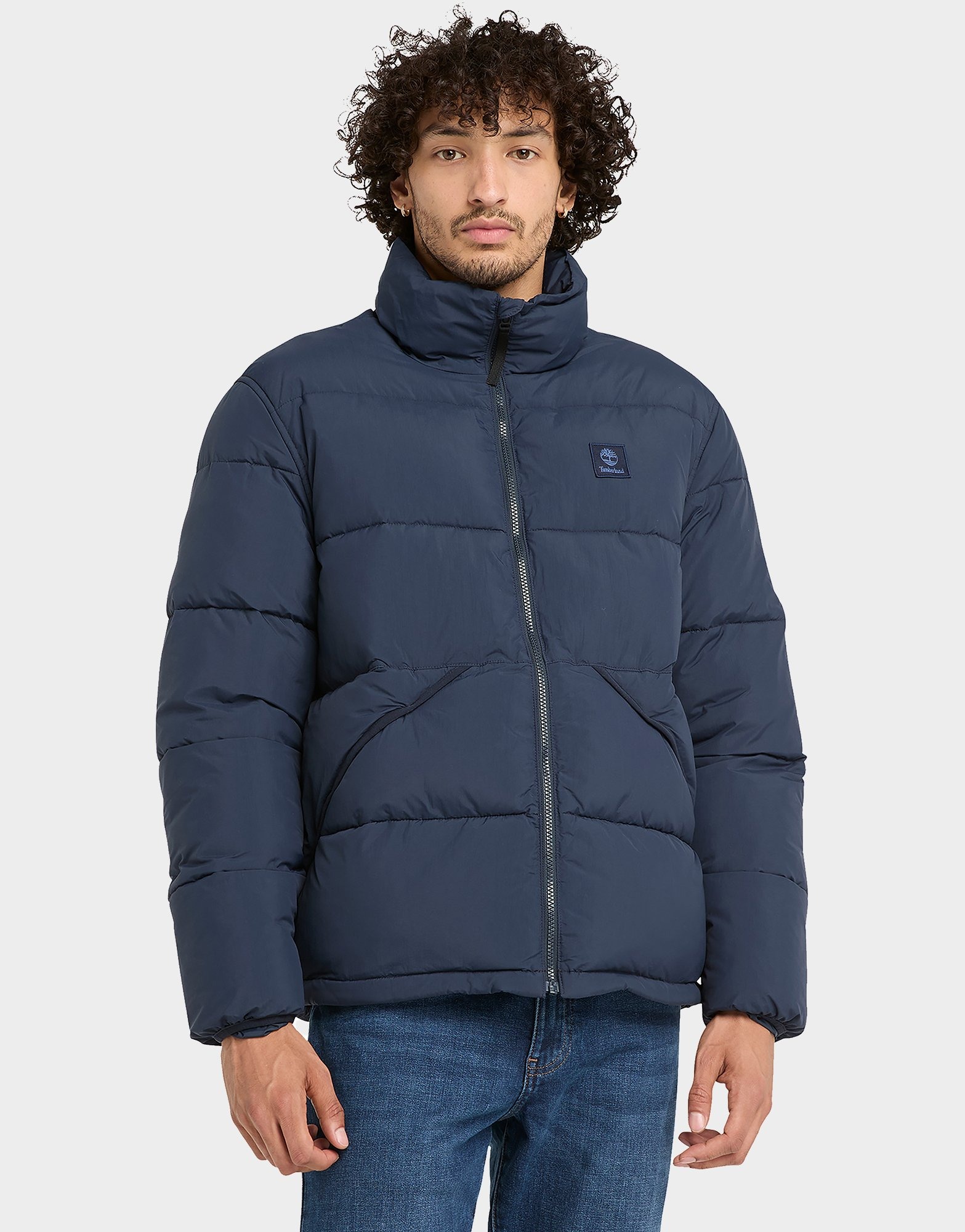 Blue Timberland Synthetic Insulated Puffer Jacket JD Sports UK