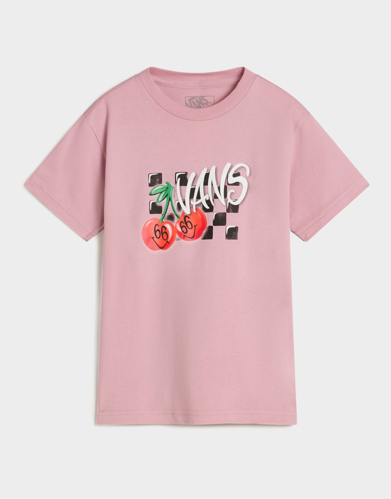 Pink Vans Checker Cherries T-Shirt | JD Sports UK
