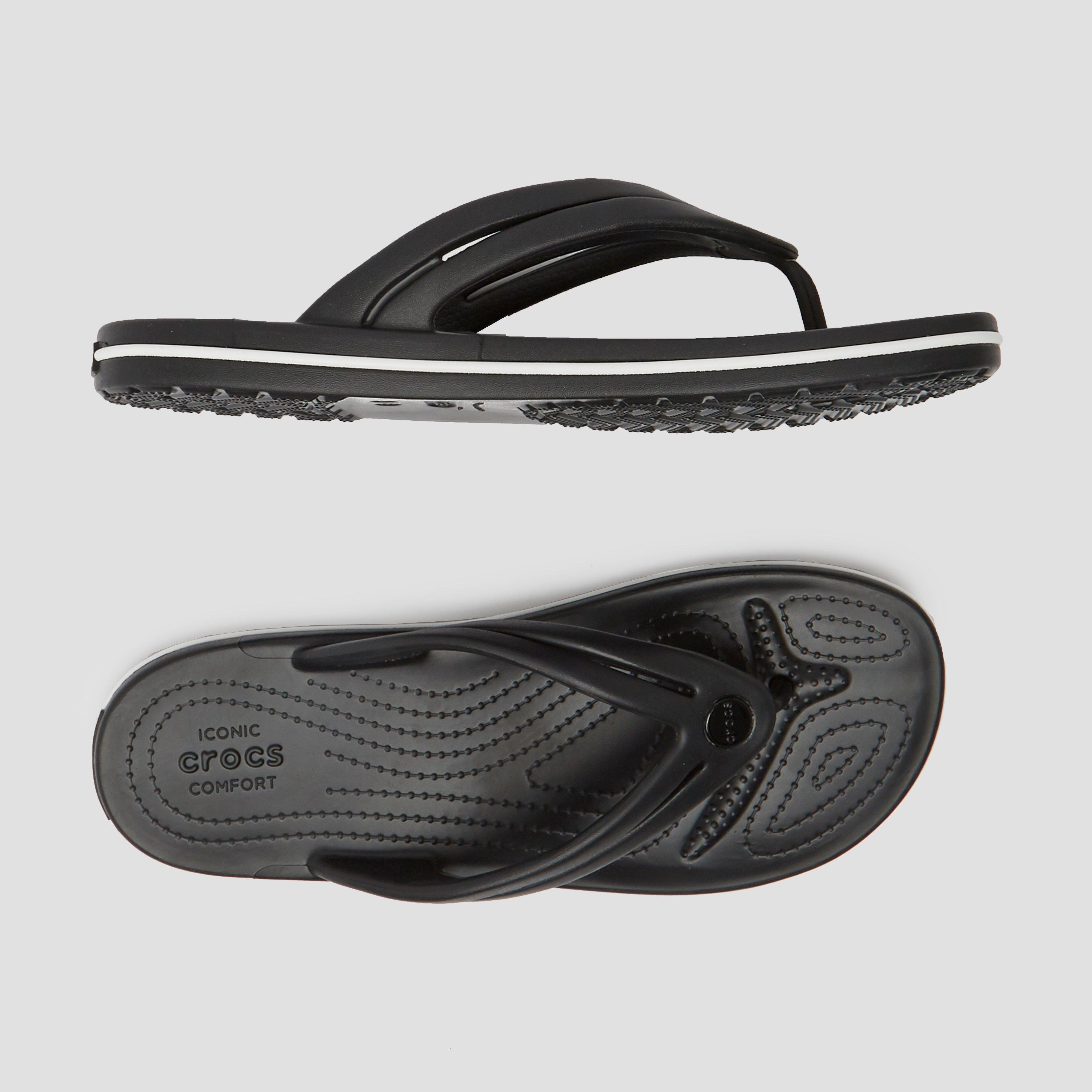 CROCS CROCBAND FLIP SLIPPERS ZWART DAMES