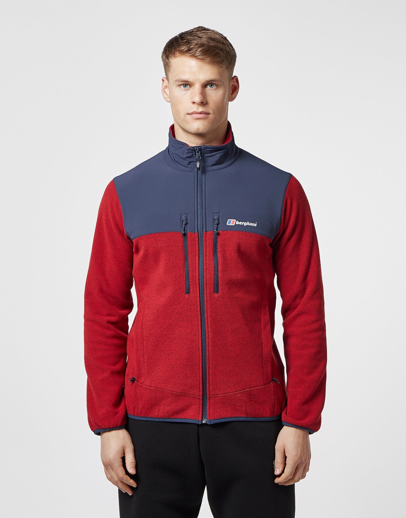 Berghaus Fortrose Pro 2.0 Panel Fleece Track Top | scotts Menswear