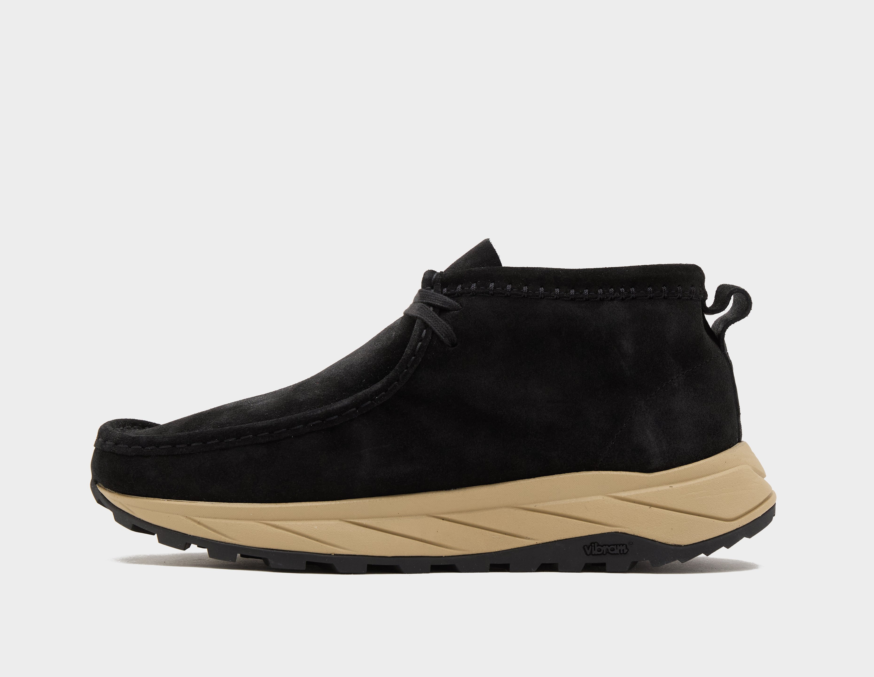 Black Clarks Originals Wallabee Eden Black Suede | size?