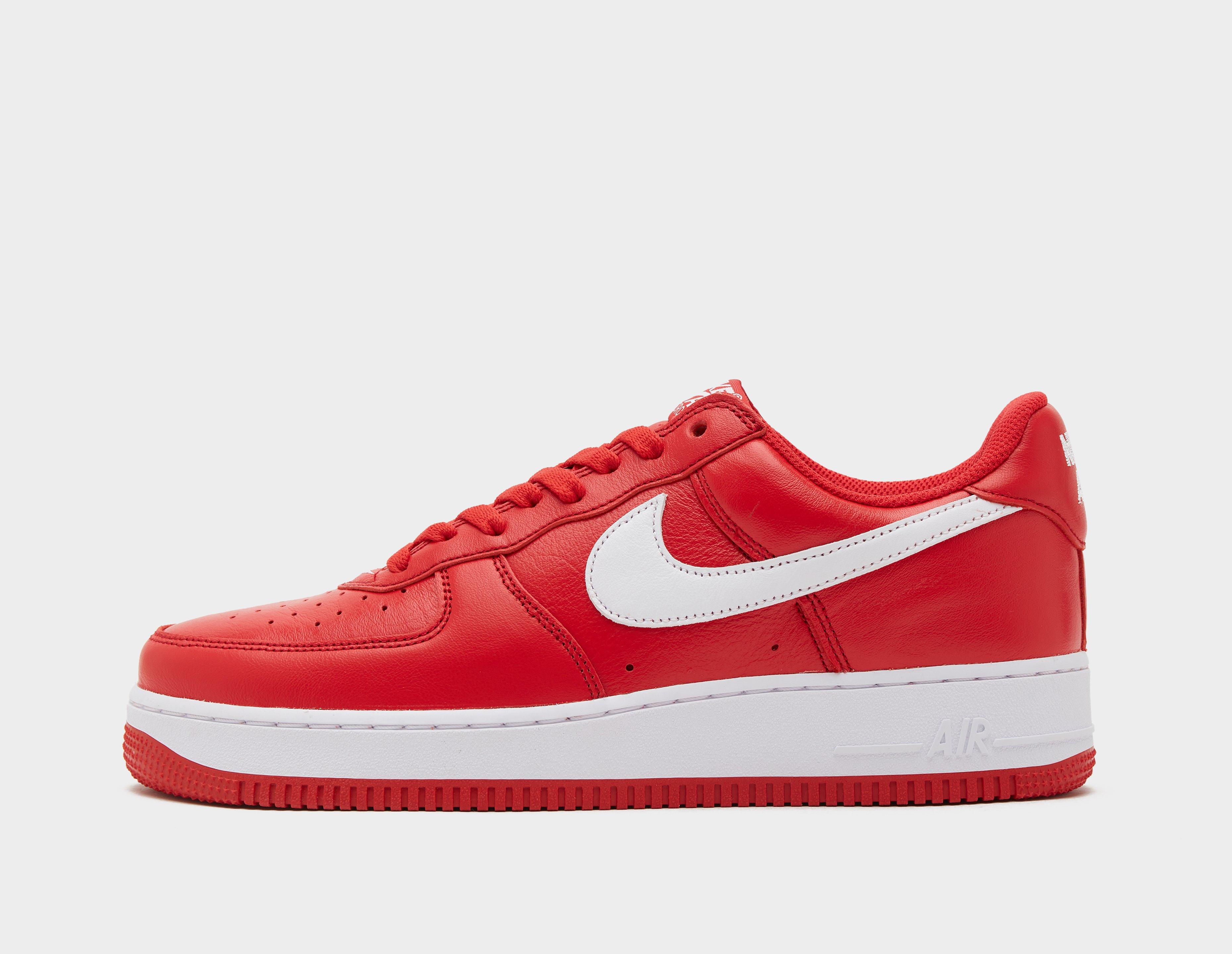 Nike Air Force 1 Low 'Colour of the Month', Red | The Hoxton Trend