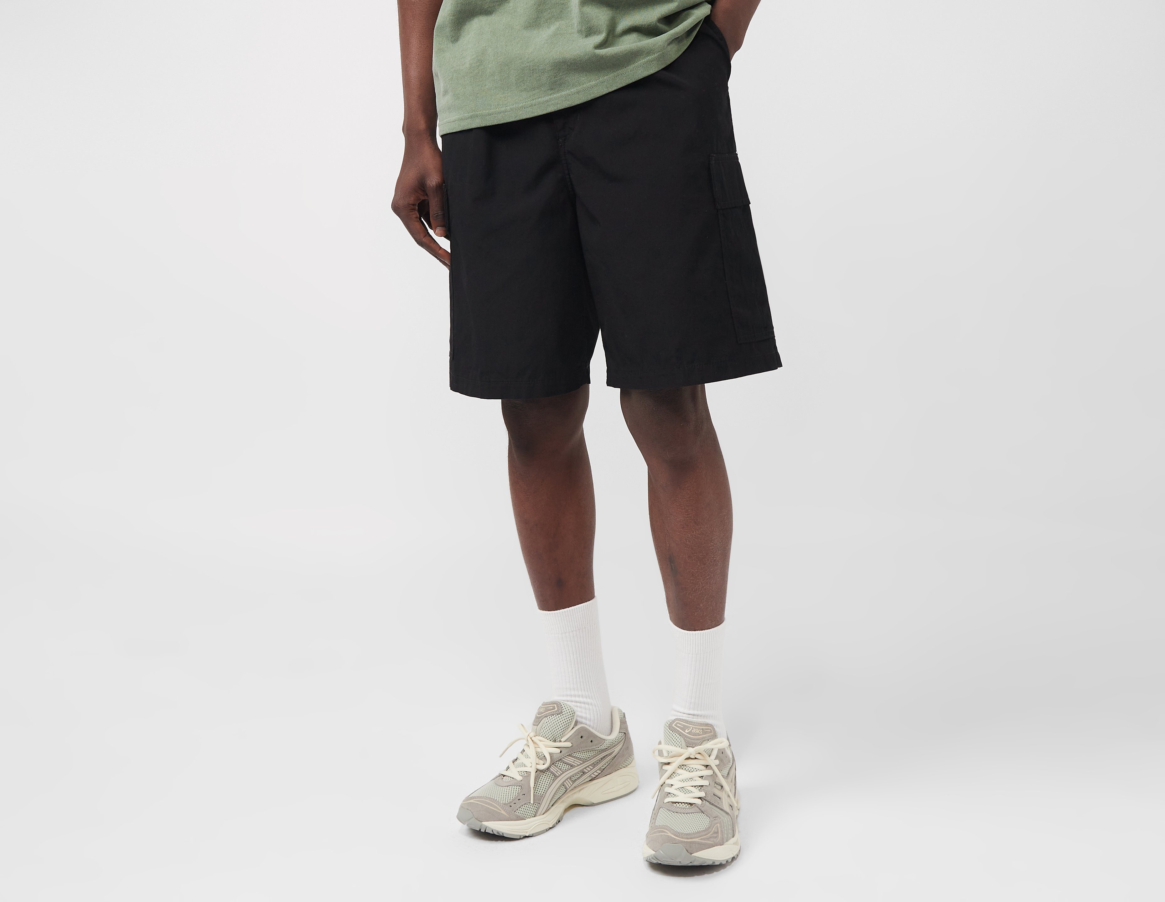 Black Carhartt WIP Cole Cargo Short | size?