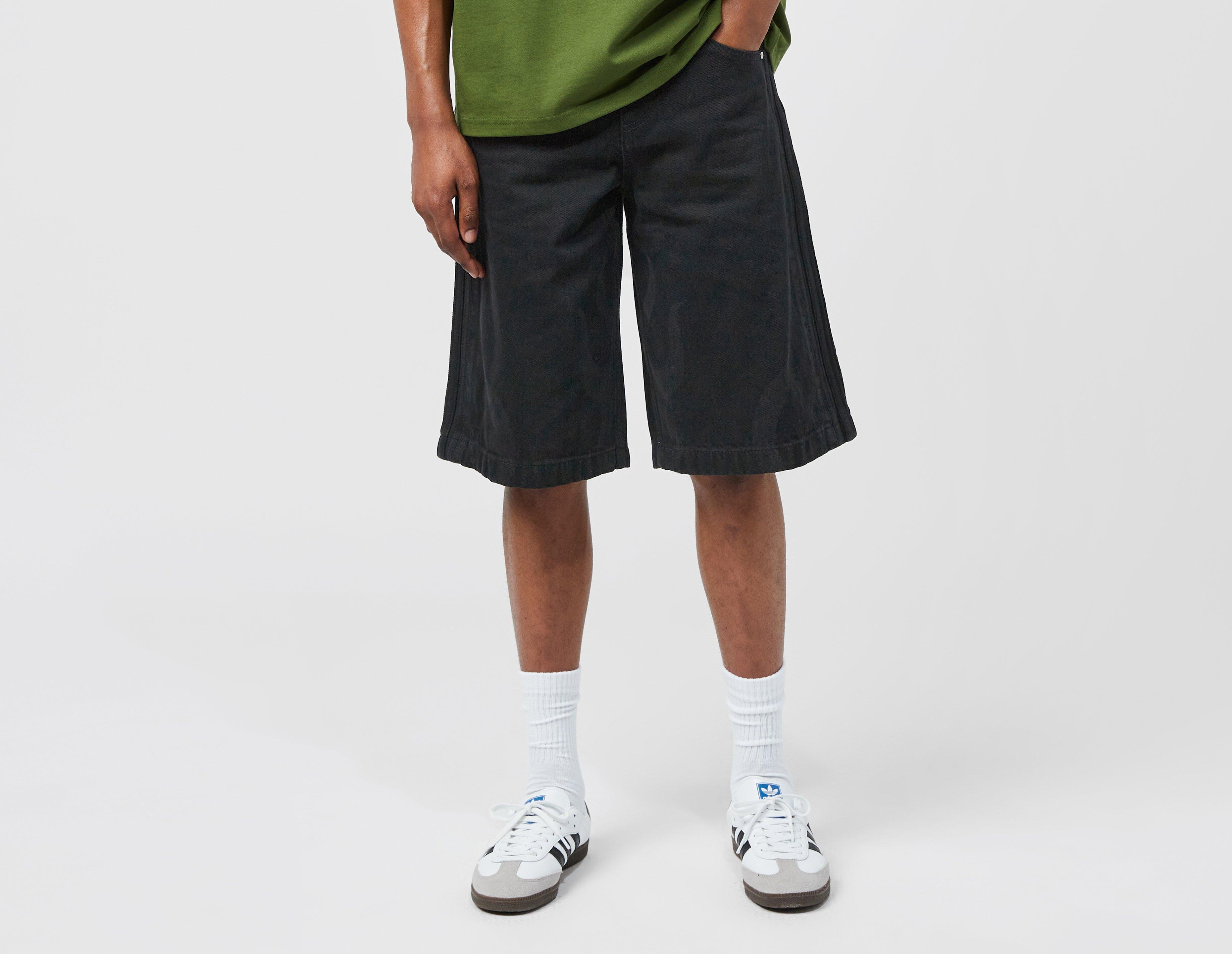 Black adidas Flames Denim Short | size?