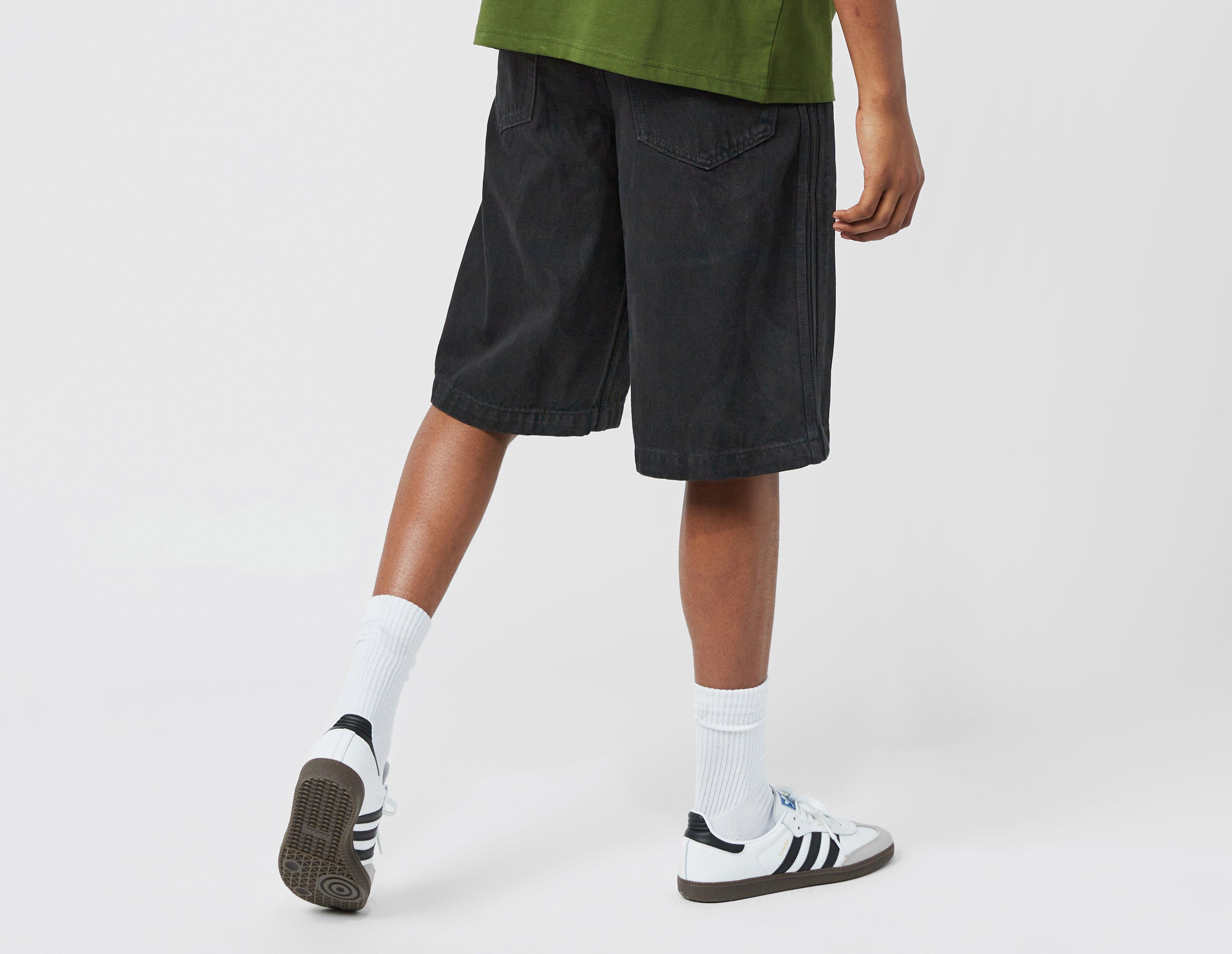 Black adidas Flames Denim Short | size?