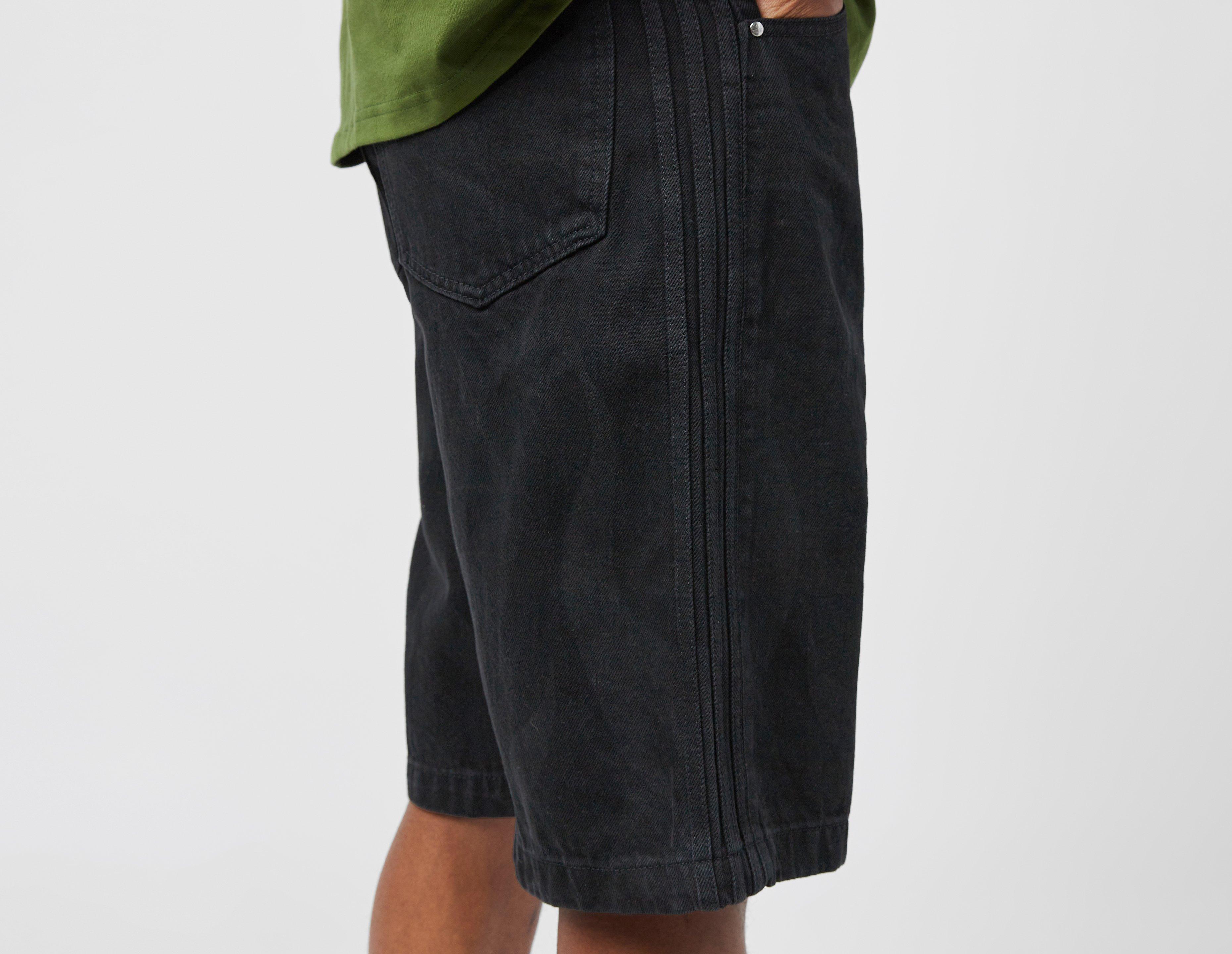 Black adidas Flames Denim Short | size?