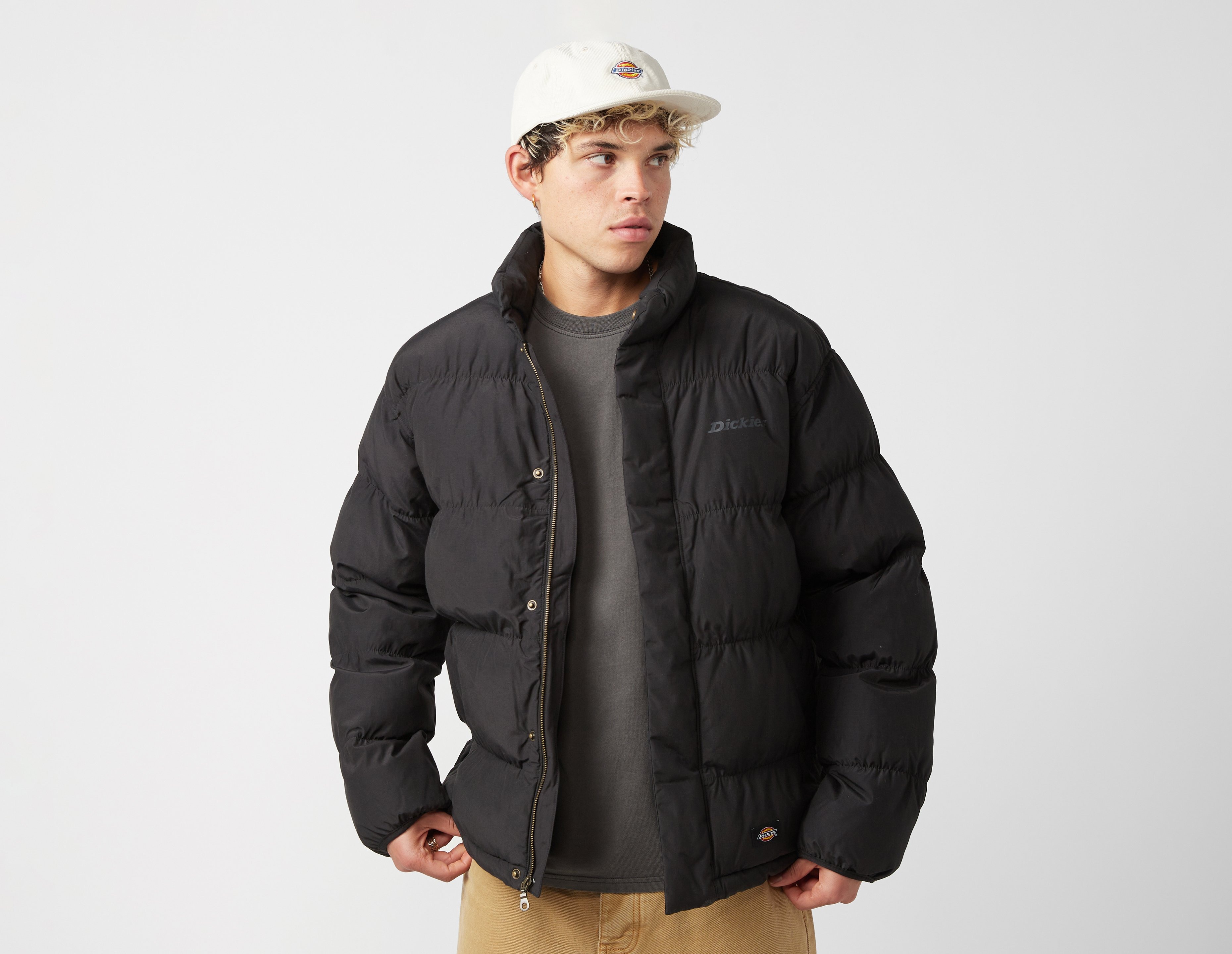 Black Dickies Scobey Puffer Jacket | size?