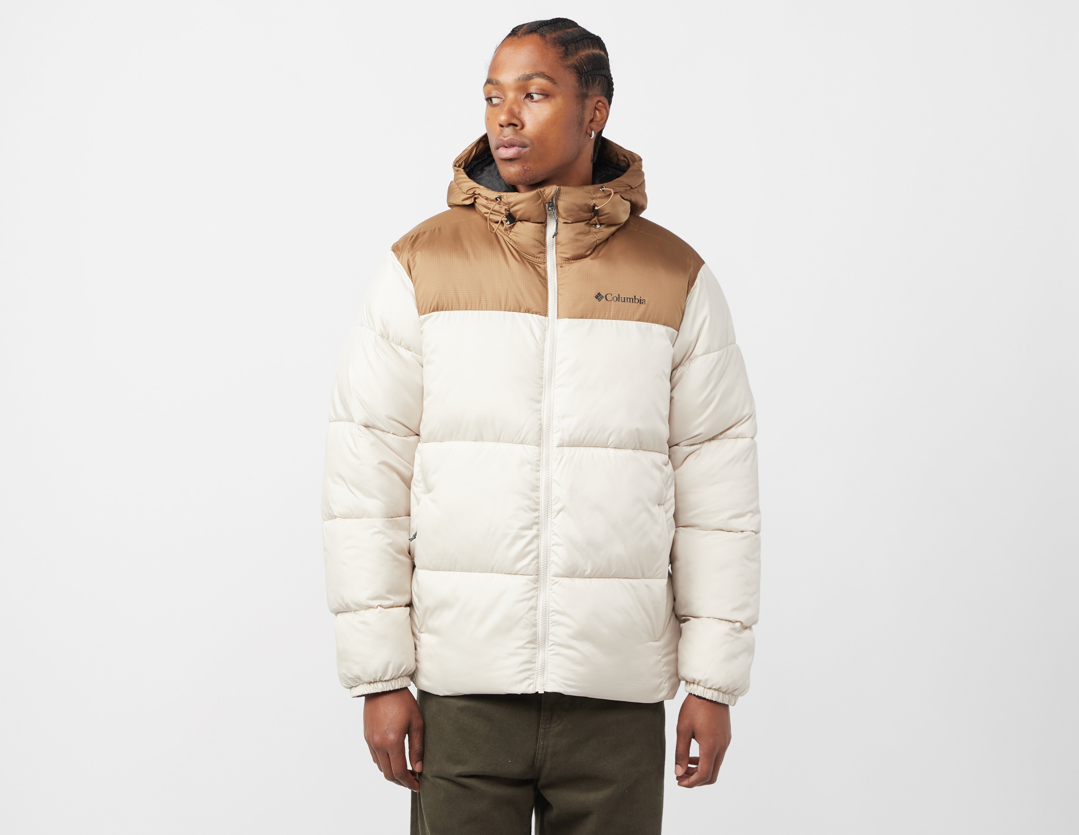 White Columbia Puffect Hooded Jacket | Mihara Yasuhiro T White Columbia Puffect Hooded Jacket | Mihara Yasuhiro T