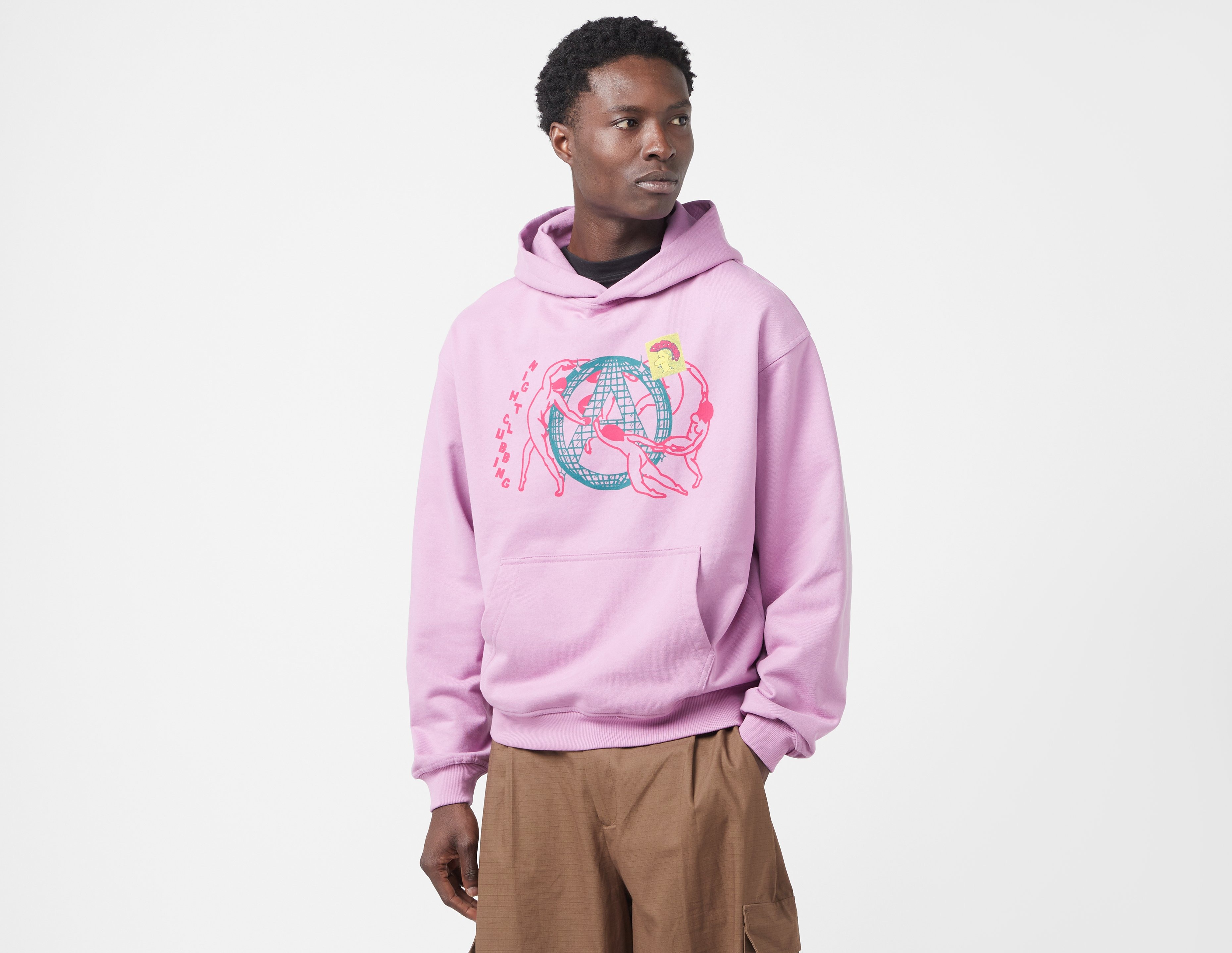 Pink Pas de Mer Nightclubbing Hoodie | size?