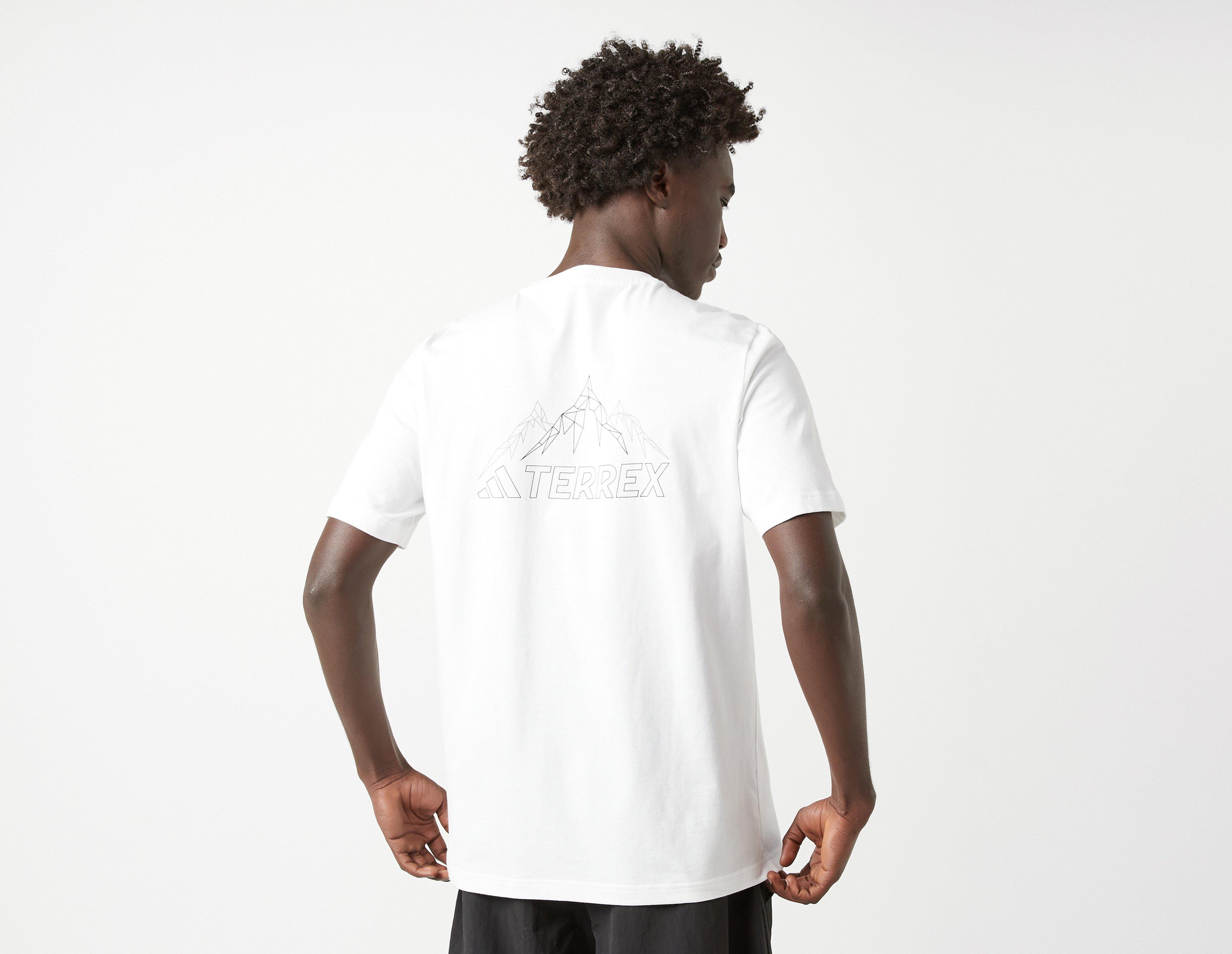 White adidas Terrex Mountain T-Shirt | size?