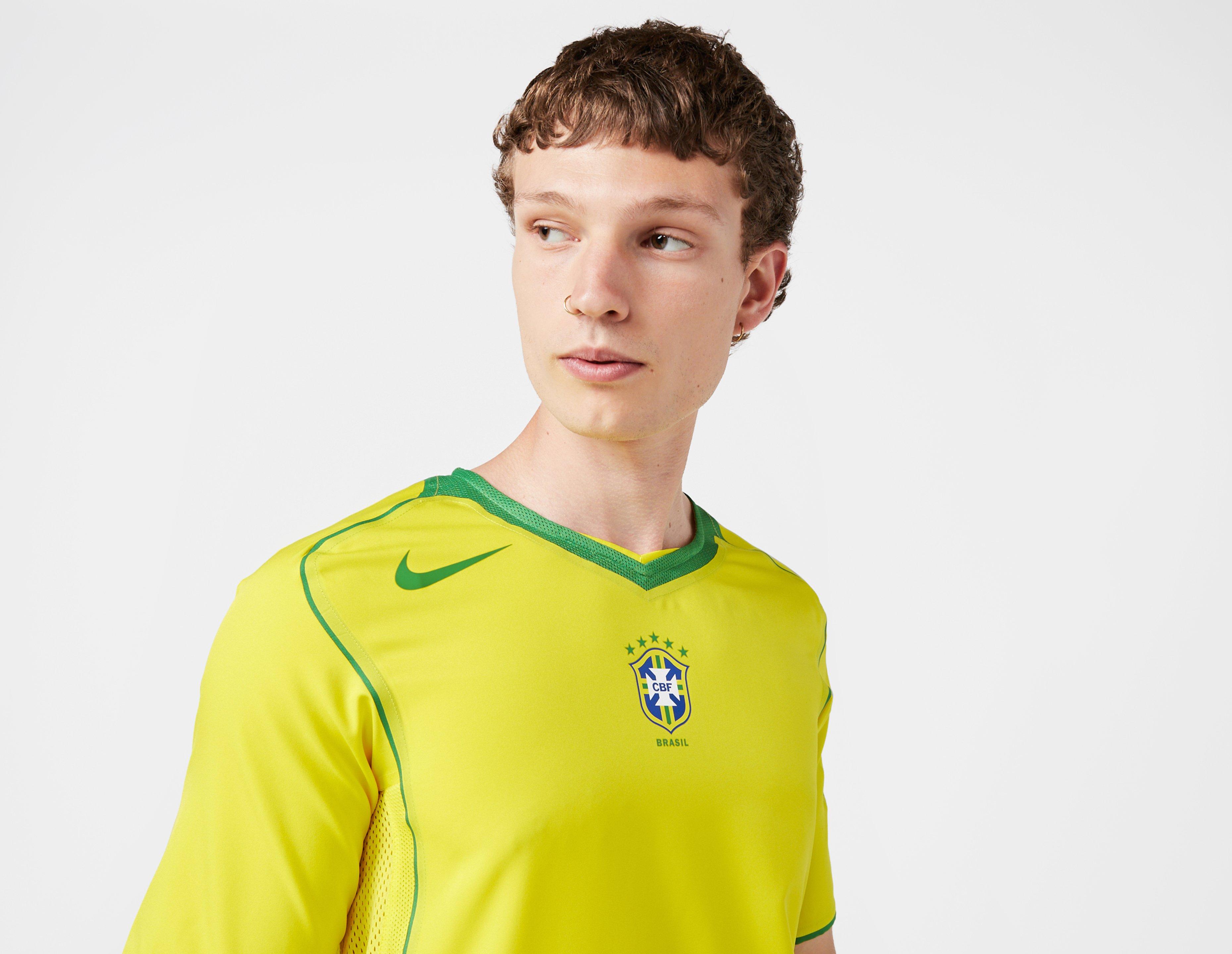 Yellow Nike Brazil 2004 Total 90 Reissue Jersey | size?