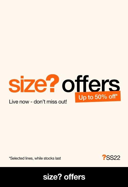 size? | Shop Footwear, Clothing & Accessories | Trainers, T-Shirts ...