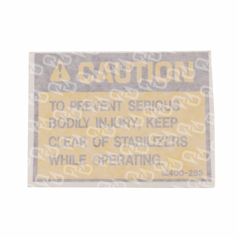 TEREX Decal Per B/P TRX 12400-283 | Diesel Dash