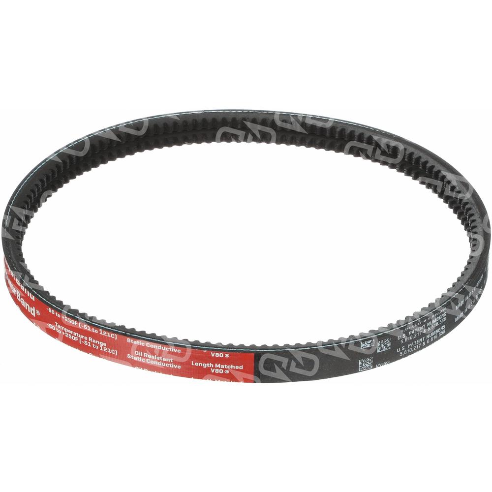 Gates Notch V-Belt, 3VX, 3/8 x 37-1/2 in, Two Strands, Narrow Section ...