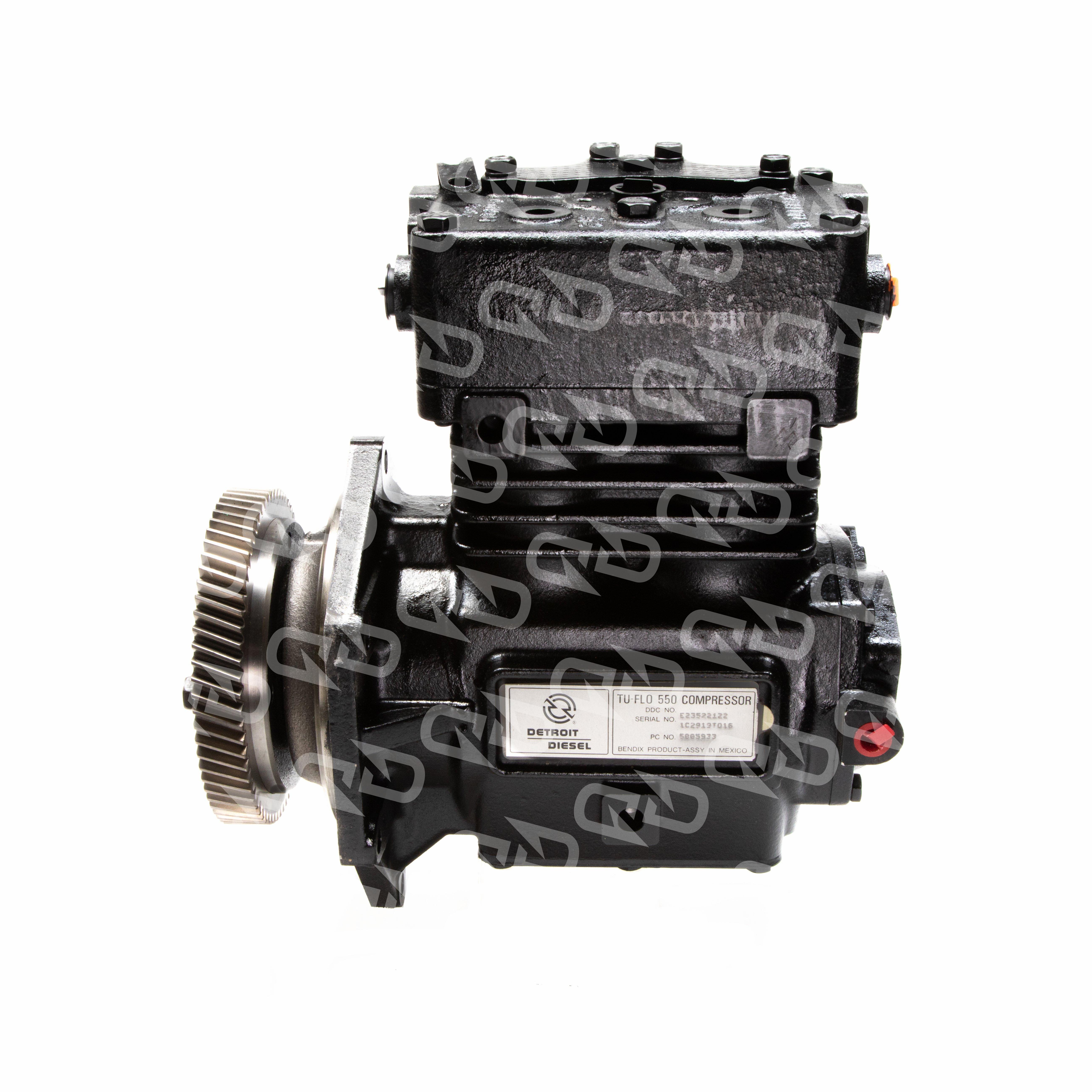 Detroit Air Compressor, TF550 DDE 23522122 | Diesel Dash