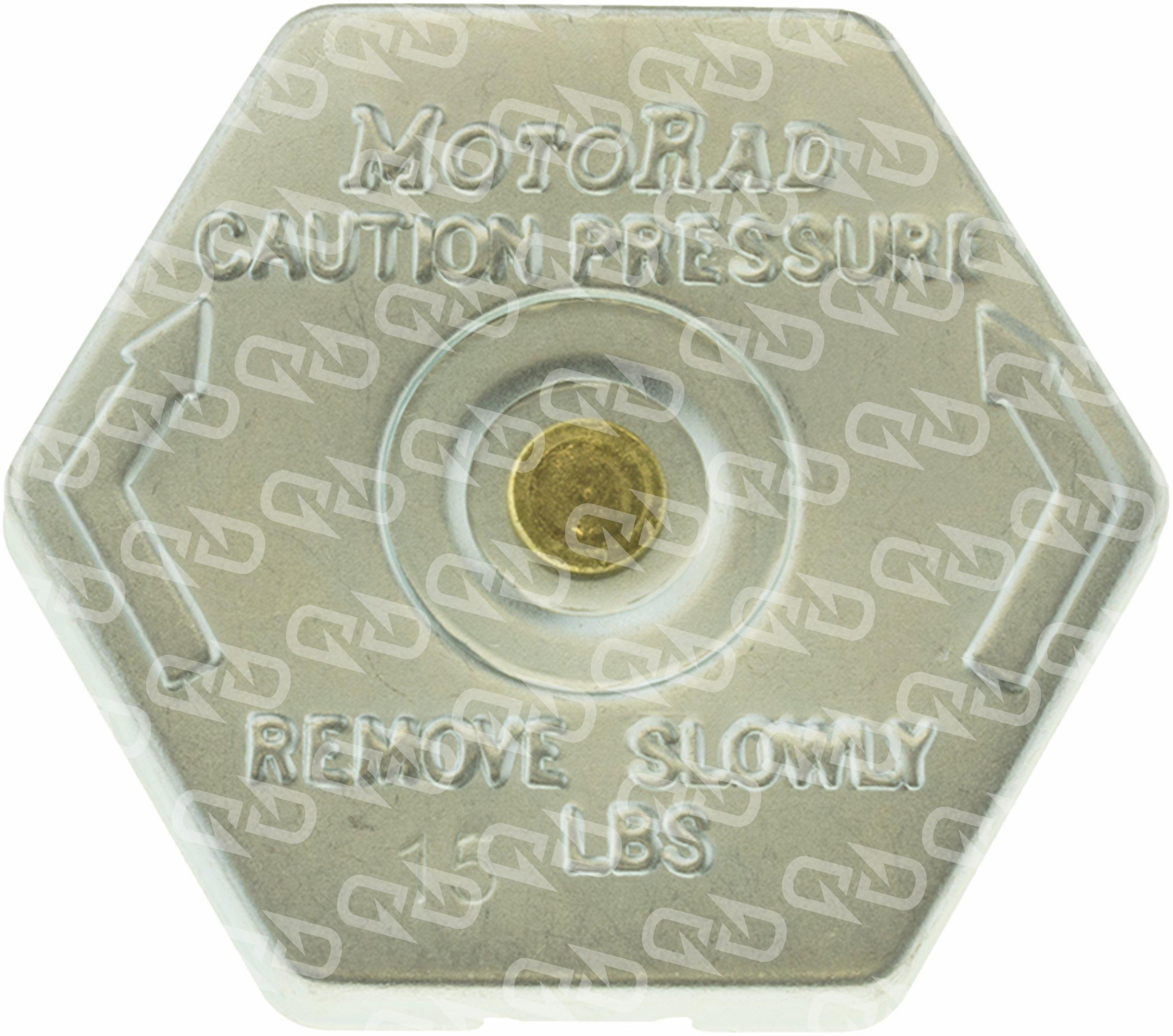 Gates Heavy-Duty Radiator Cap, B Size Filler Neck, 15 PSI, Closed ...