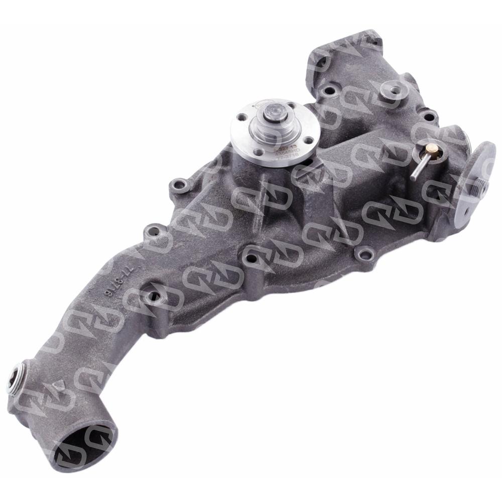 Gates Heavy-Duty Water Pump, Cast Iron, Standard Rotation, One Outlet ...
