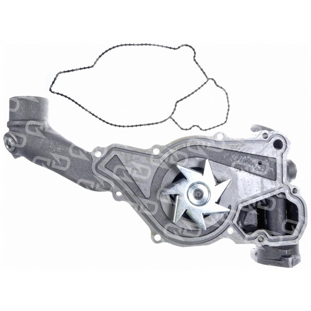 Gates Heavy-Duty Water Pump, Cast Iron, Standard Rotation, One Outlet ...