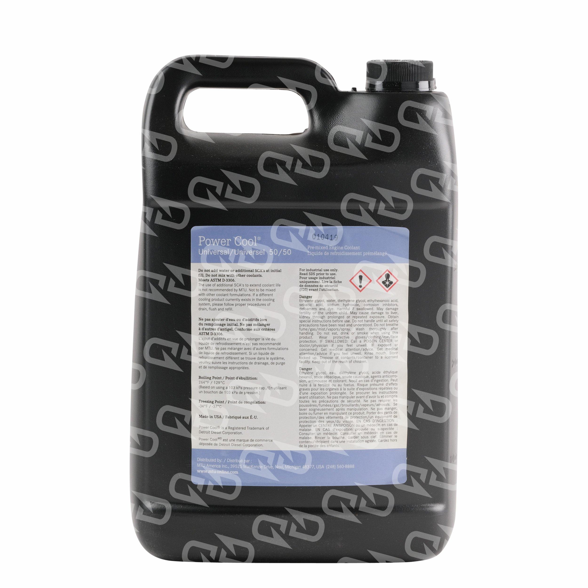 MTU Power Cool Coolant, Universal G48 50/50 Mix, 1 Gallon Jug 800069 ...