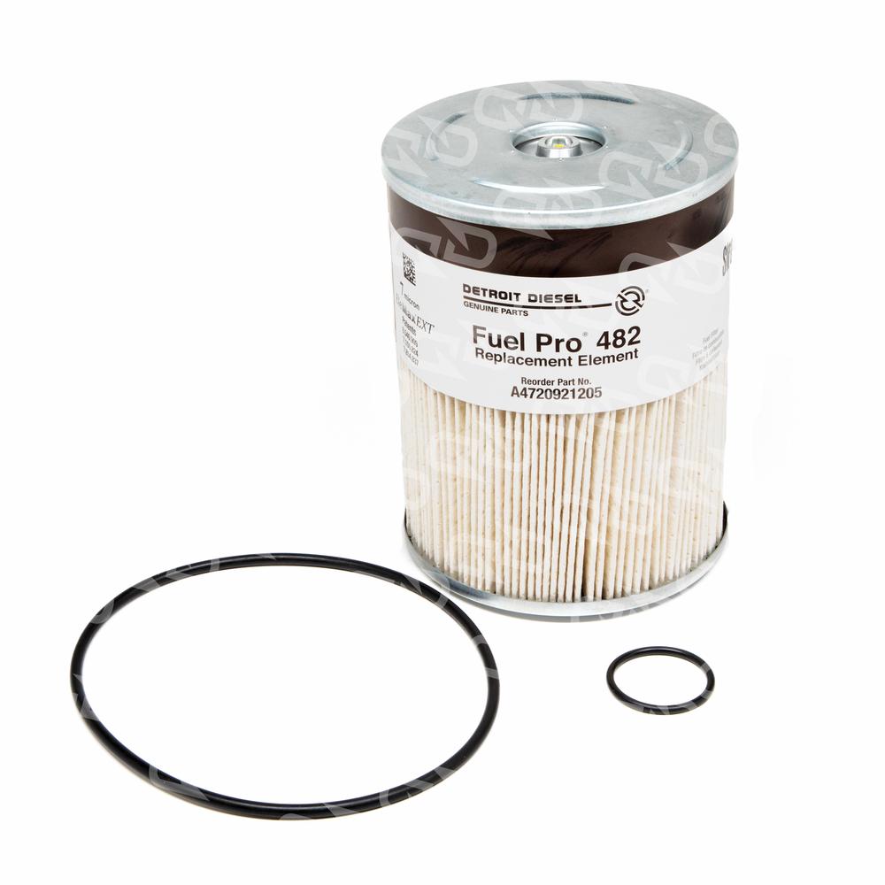 Detroit Fuel Filter and Water Separator Element, DAVCO 482 DDE ...