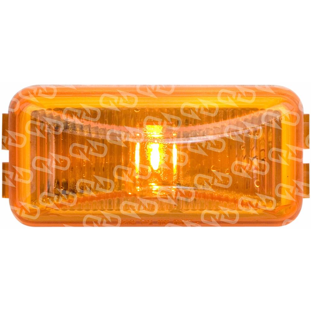 Optronics Amber LED Marker/Clearance Light, Mini Thinline, Snap-In ...