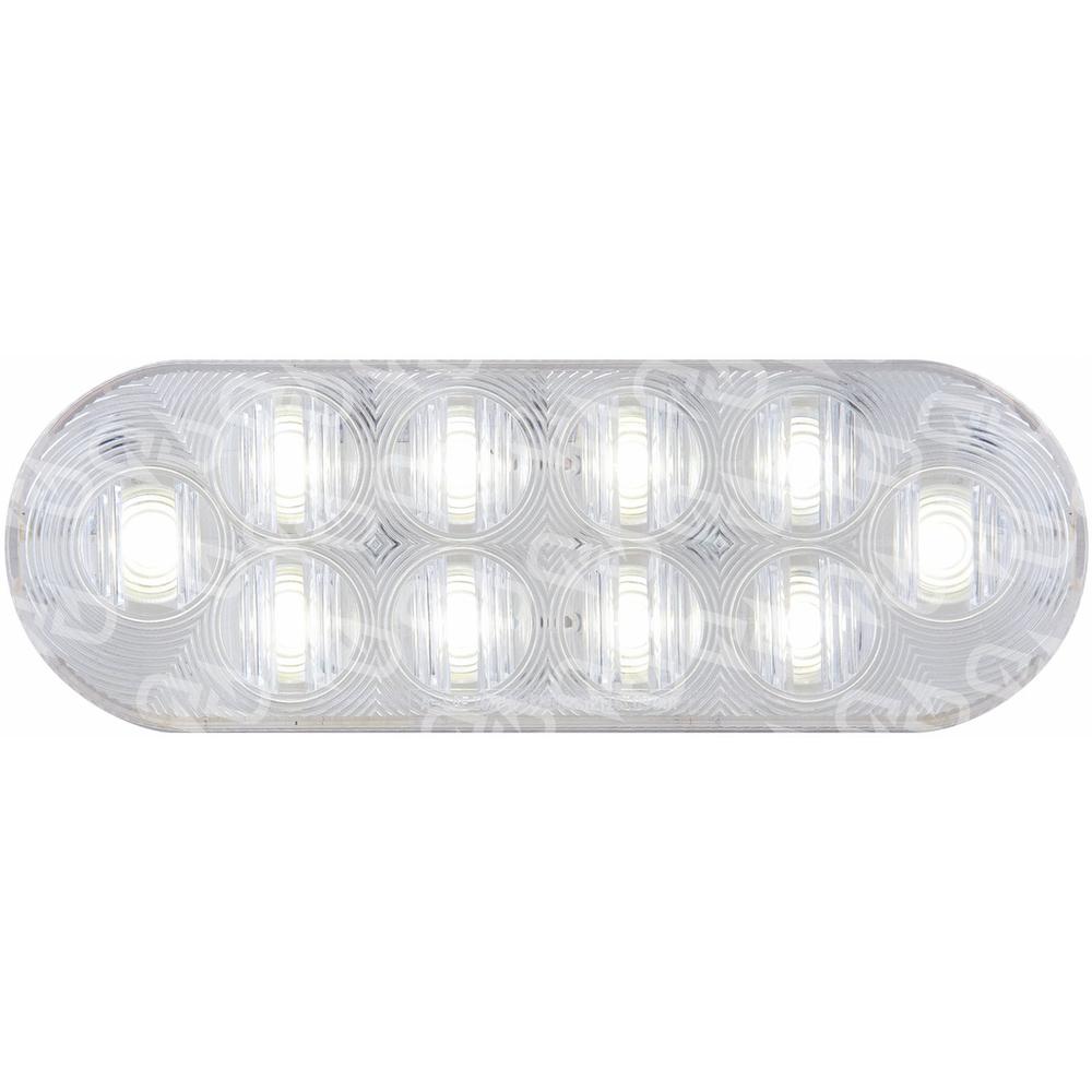 Optronics Oval Back-Up Light, 6-inch, 10 Diodes OPT BUL10CB | Diesel Dash