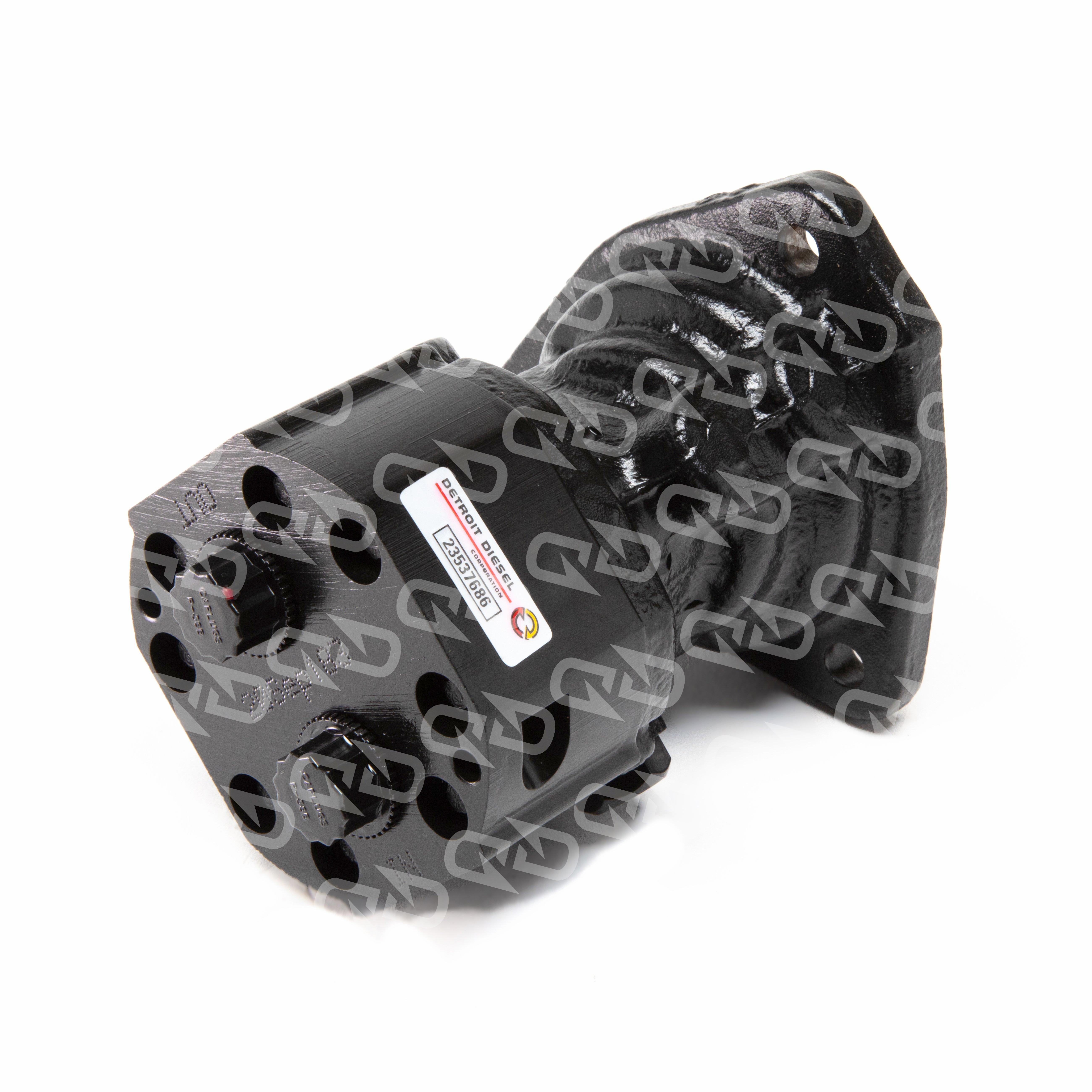 Detroit Exchange Fuel Pump, Viton Seals DDE E23537686 | Diesel Dash