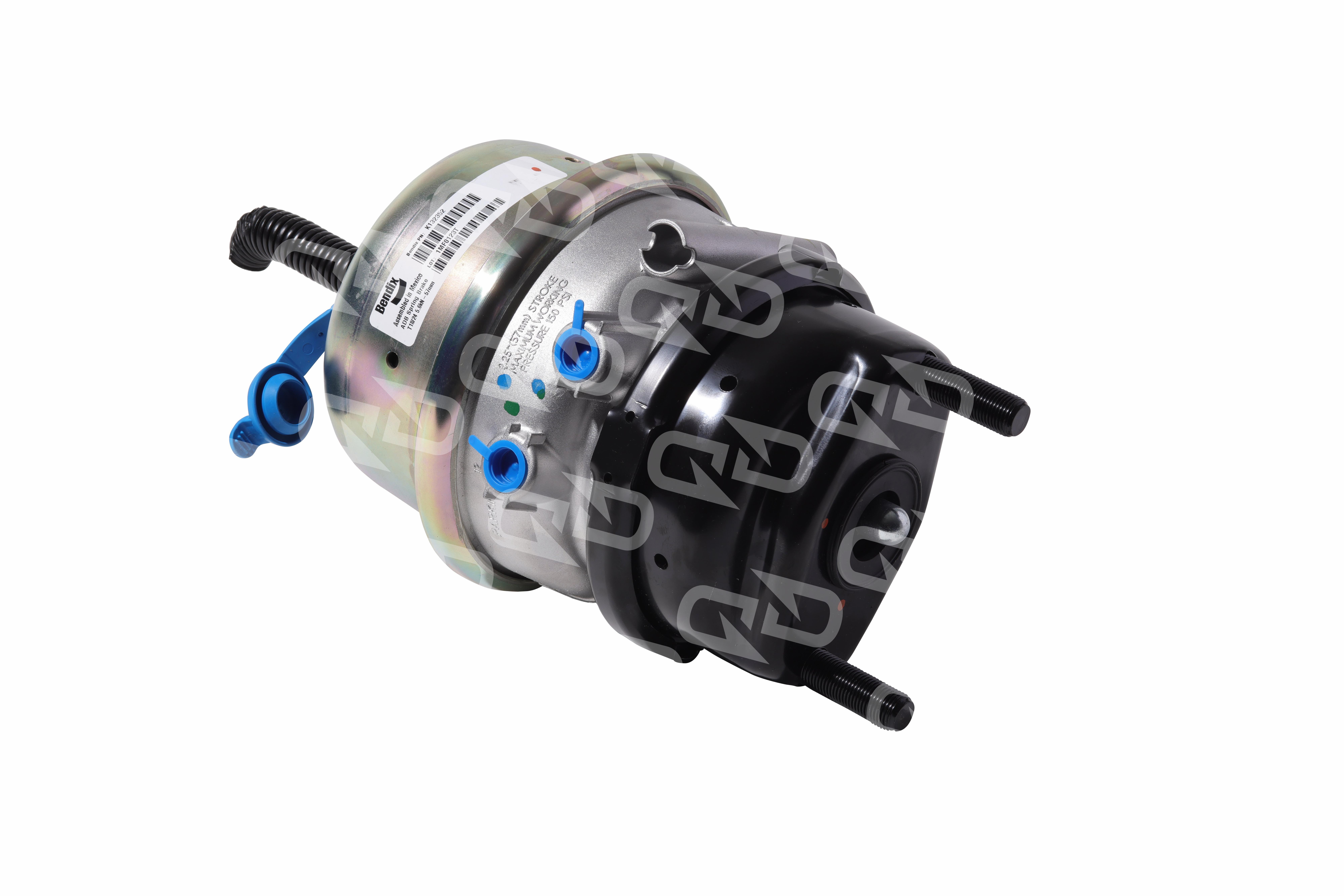 Bendix Air Disc Spring Brake Chamber, Double Diaphragm, 18/24 BW ...