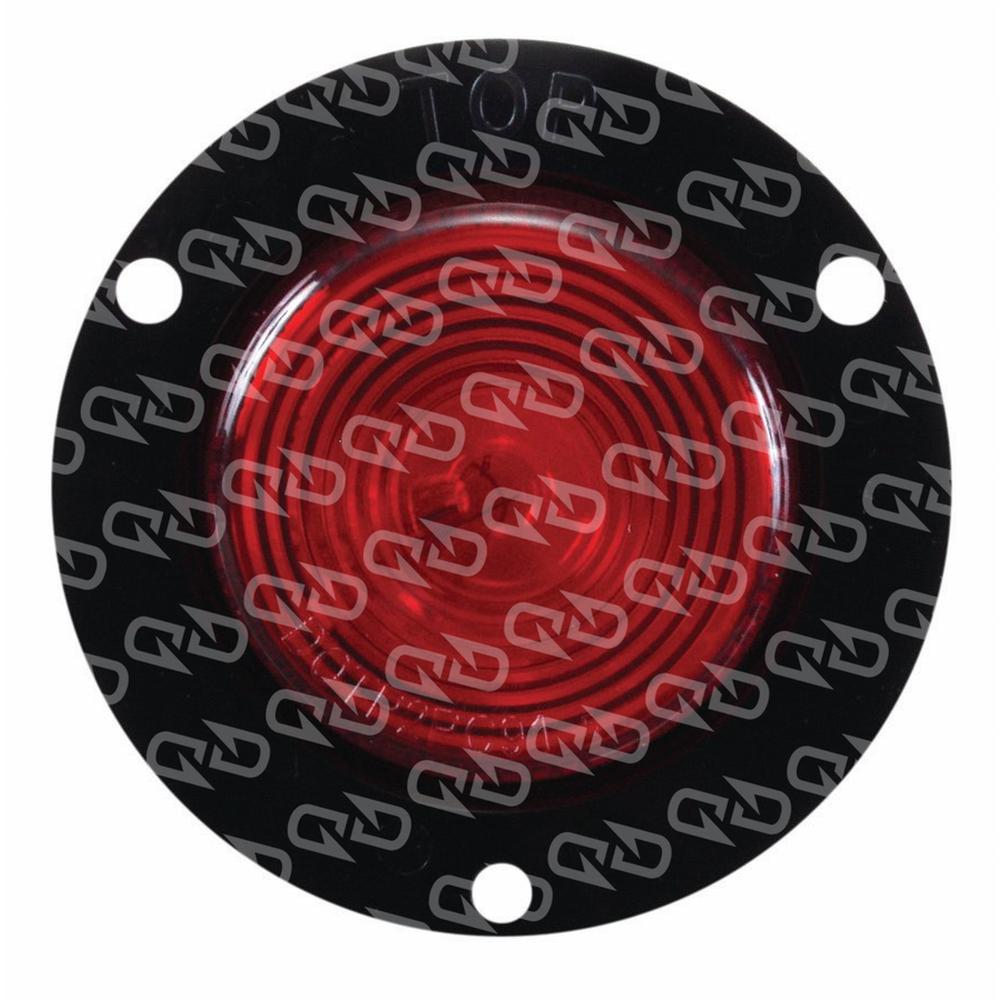 Optronics Red Marker/Clearance Light, Recess Flange Mount, Two-inch ...
