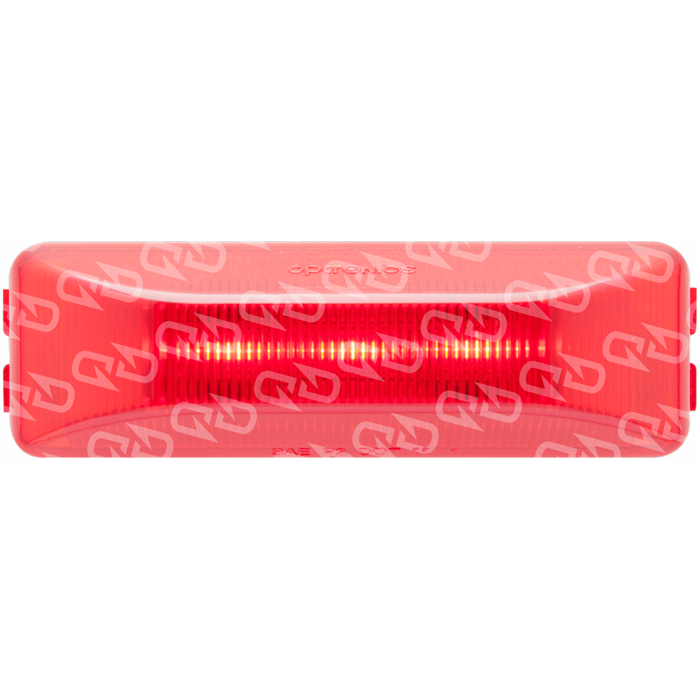 Optronics Red Marker/Clearance Light, Thinline Sealed, Rectangular LED ... Optronics Red Marker/Clearance Light, Thinline Sealed, Rectangular LED ...