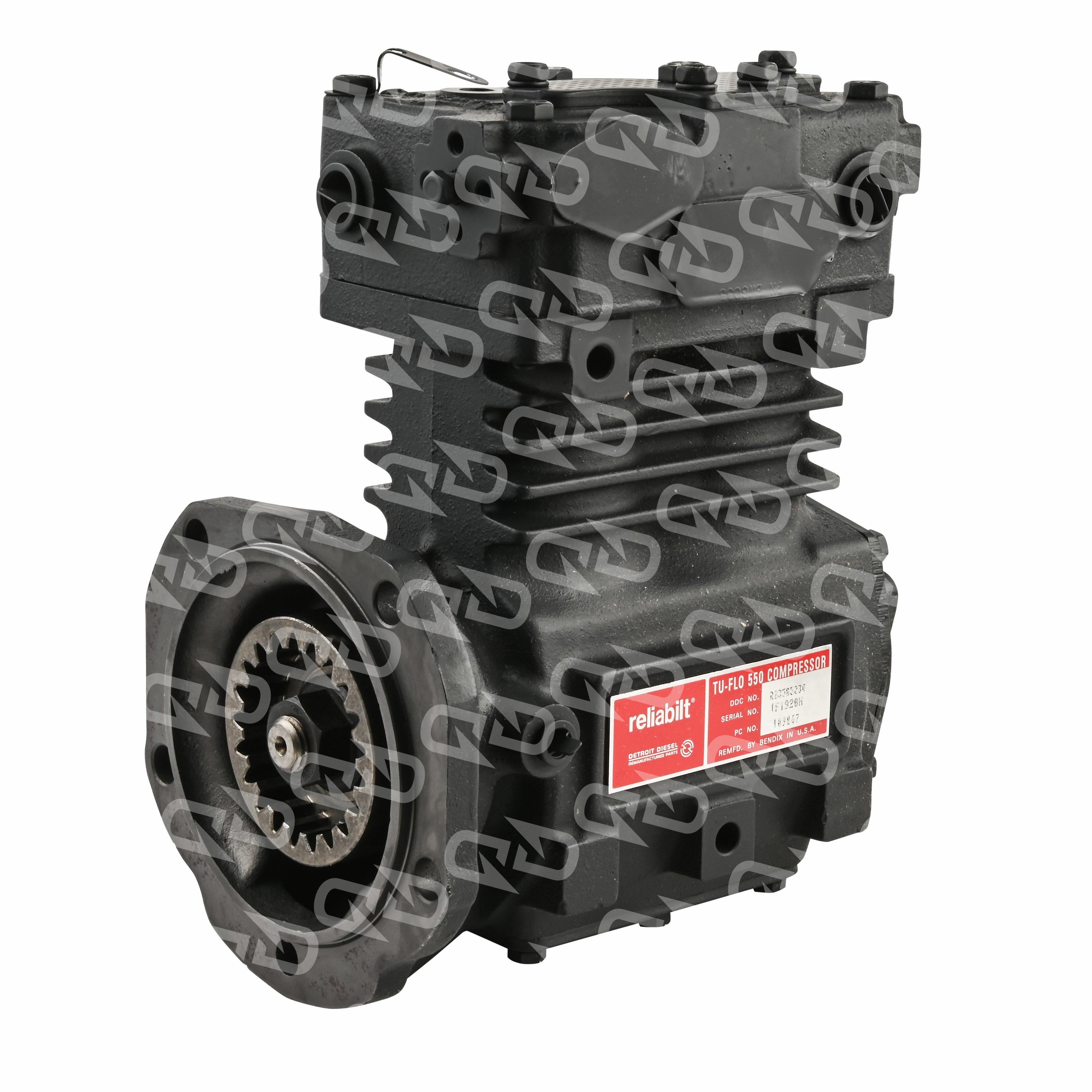 Detroit Reman Air Compressor DDE R23505234 | Diesel Dash