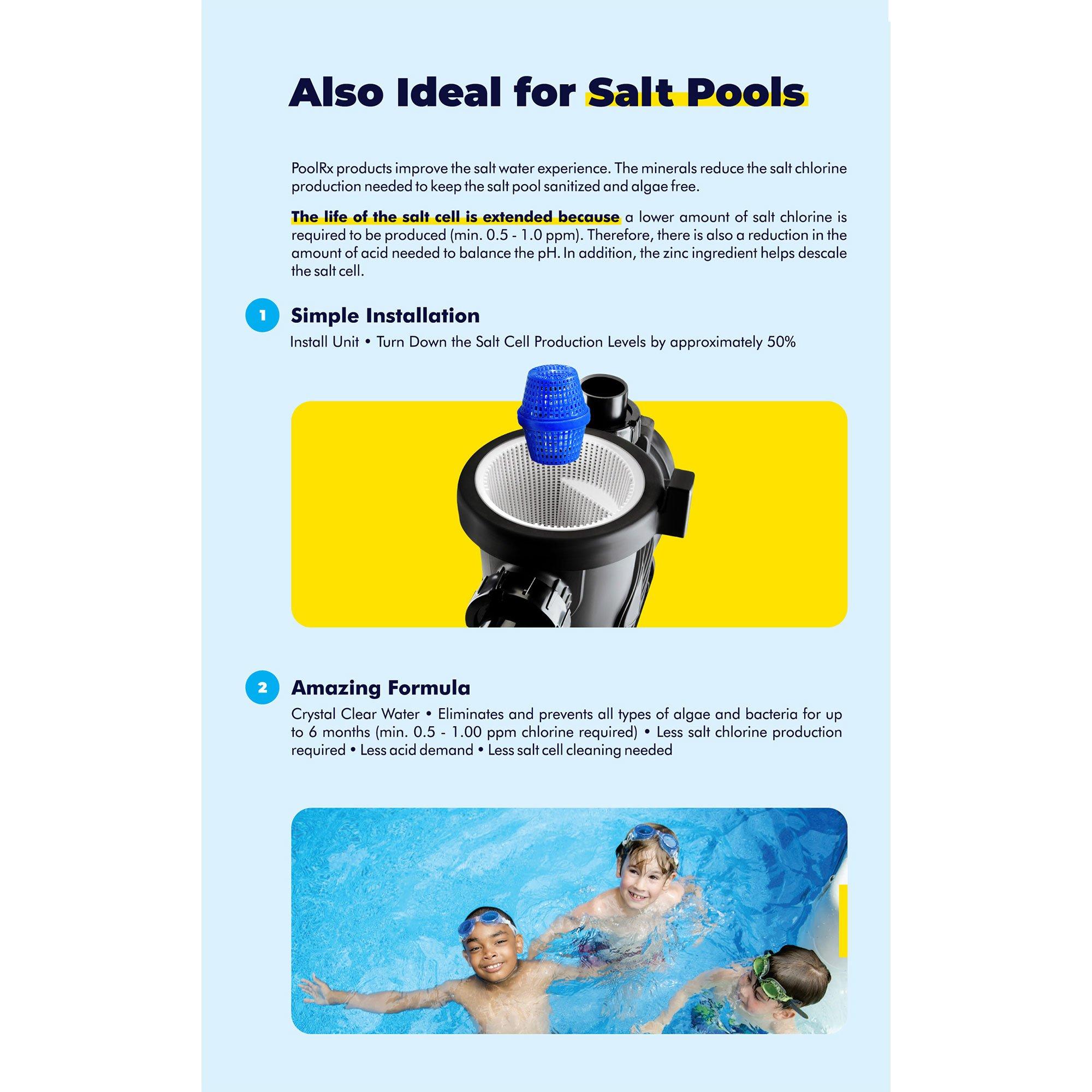 PoolRx+ Blue Mineral Unit for 7,500 to 20,000 Gallons | In The Swim