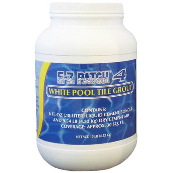 3 lb White Pool Tile Grout Repair E-Z Patch 4 | In The Swim