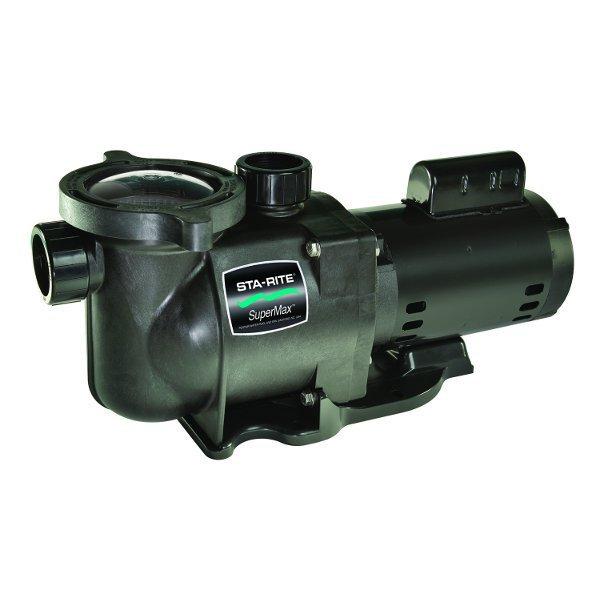Sta-Rite SuperMax Single Speed 1-1/2HP Pool Pump, 115V/230V | Leslie's ...